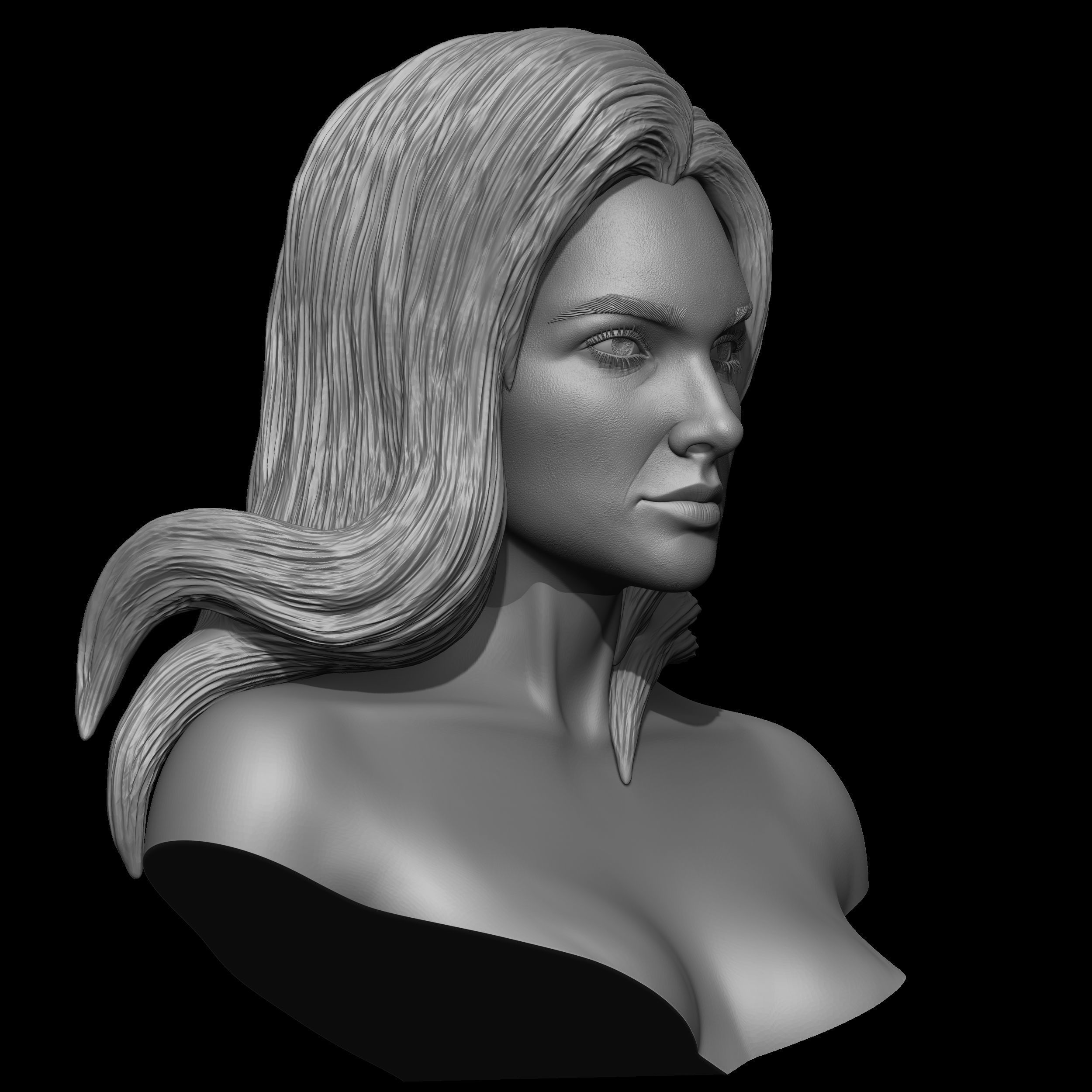 Gal Gadot 3D Model 3D model 3D printable | CGTrader