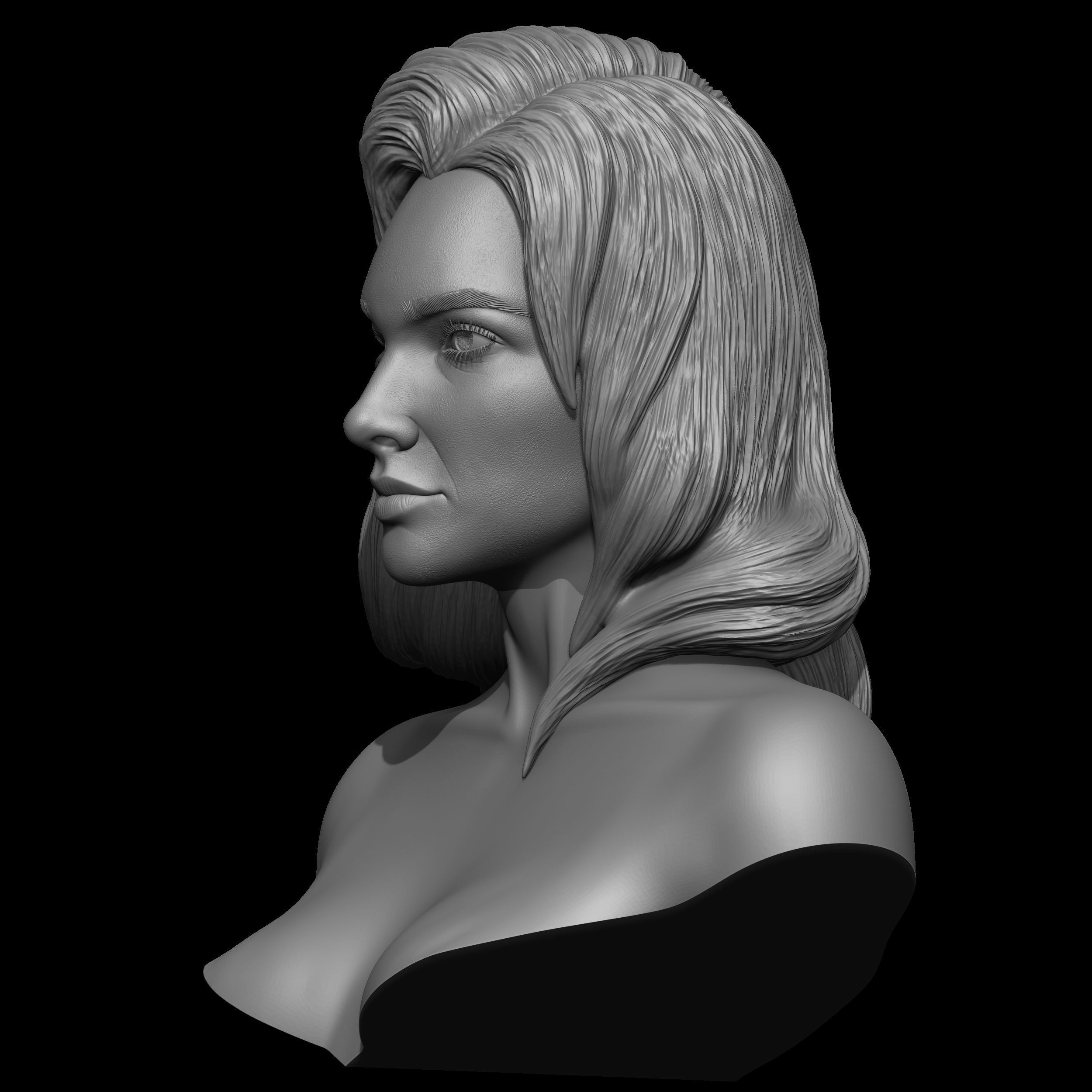 Gal Gadot 3D Model 3D model 3D printable | CGTrader