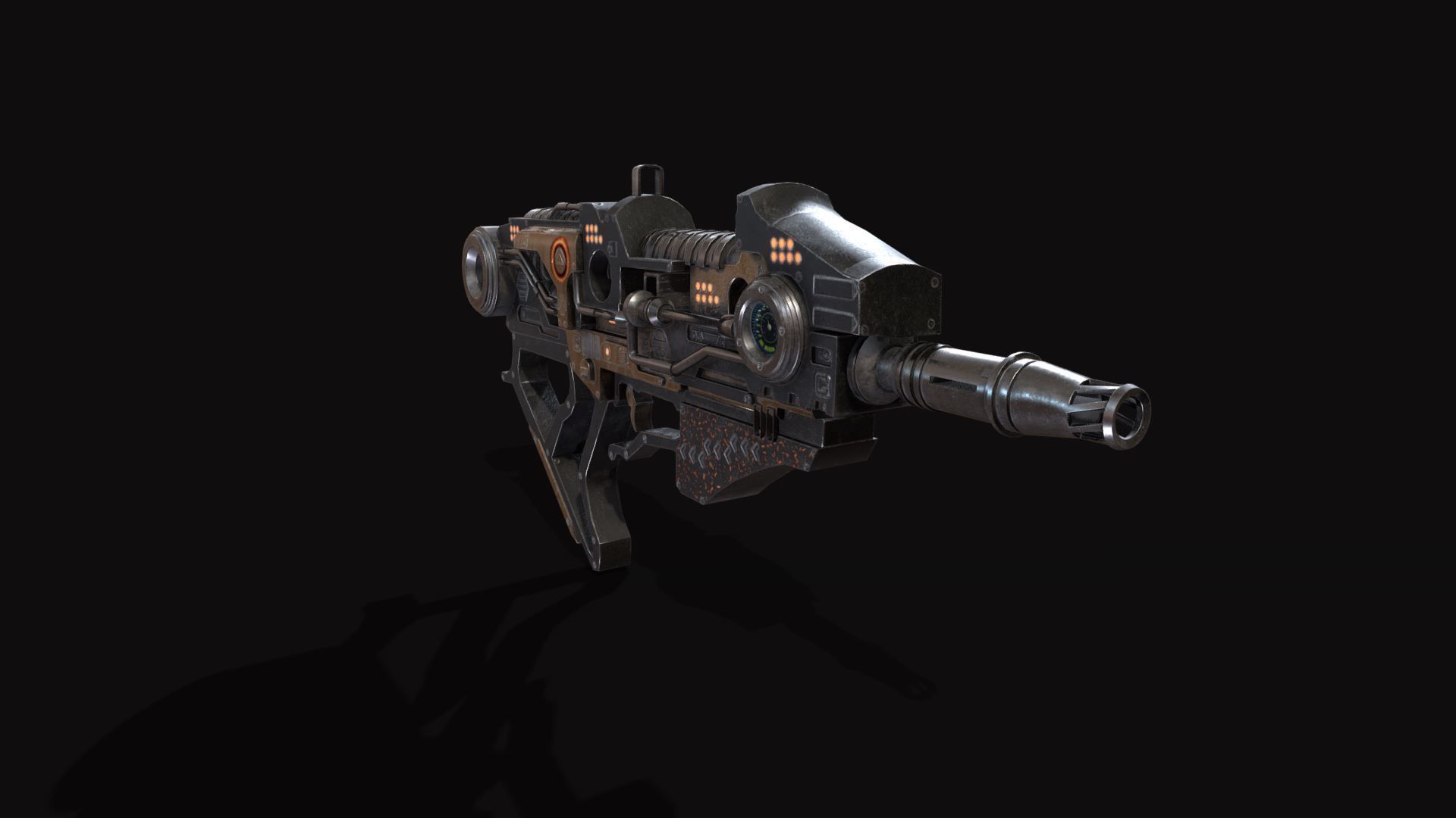 3D model Sci-Fi Rifles VR / AR / low-poly | CGTrader