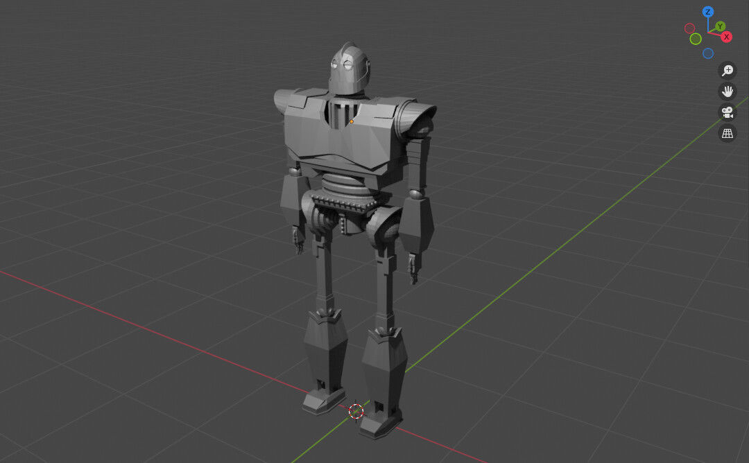 Iron Giant 3D Model free 3D model | CGTrader