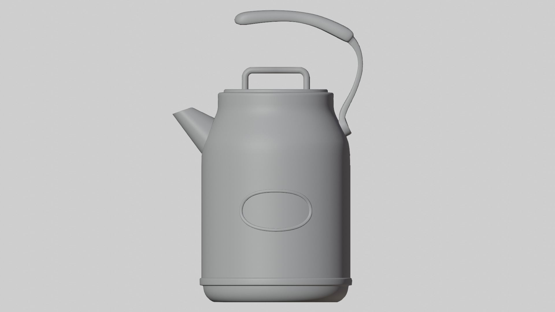 Retro Style Tea Kettle 3D model | CGTrader