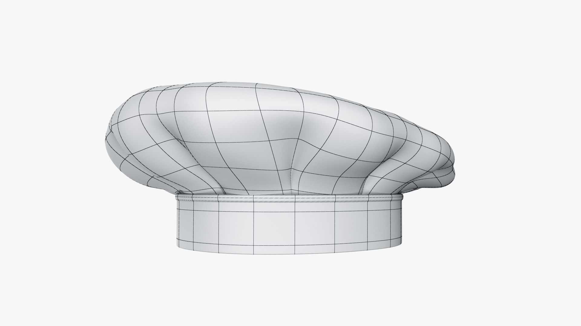3D model Chef Hat VR / AR / low-poly | CGTrader