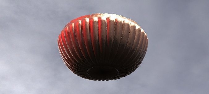 Baroque Shell Statue base 2 3D model | CGTrader