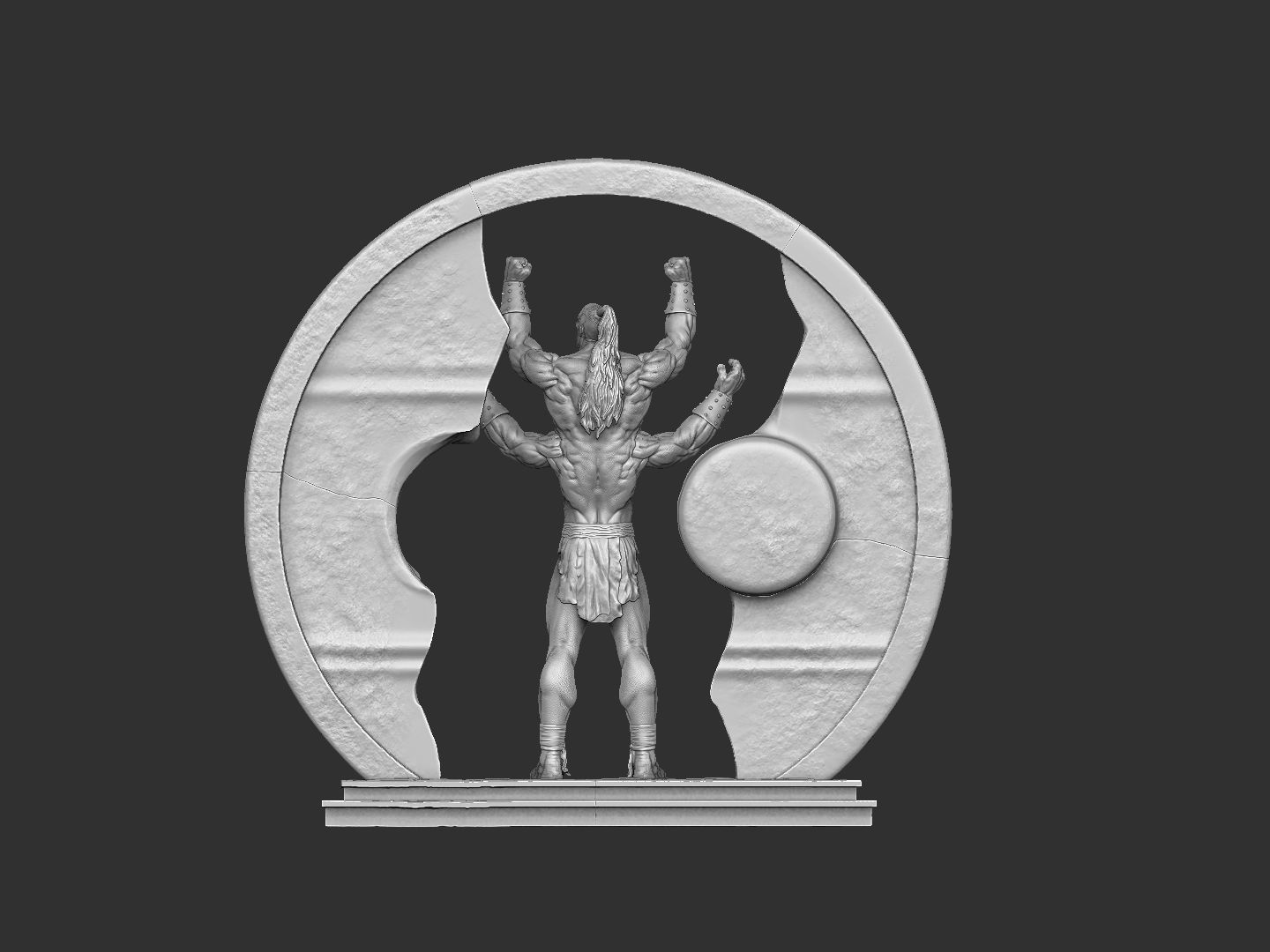 GORO 1995 2 options FOR 3D PRINT STL assembly model 3D model 3D ...