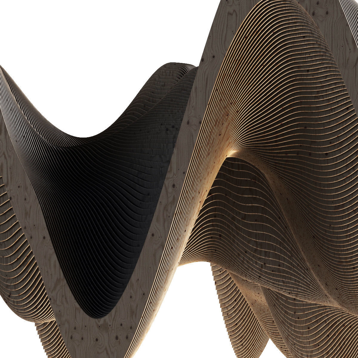 Parametric hall n5 3D model | CGTrader