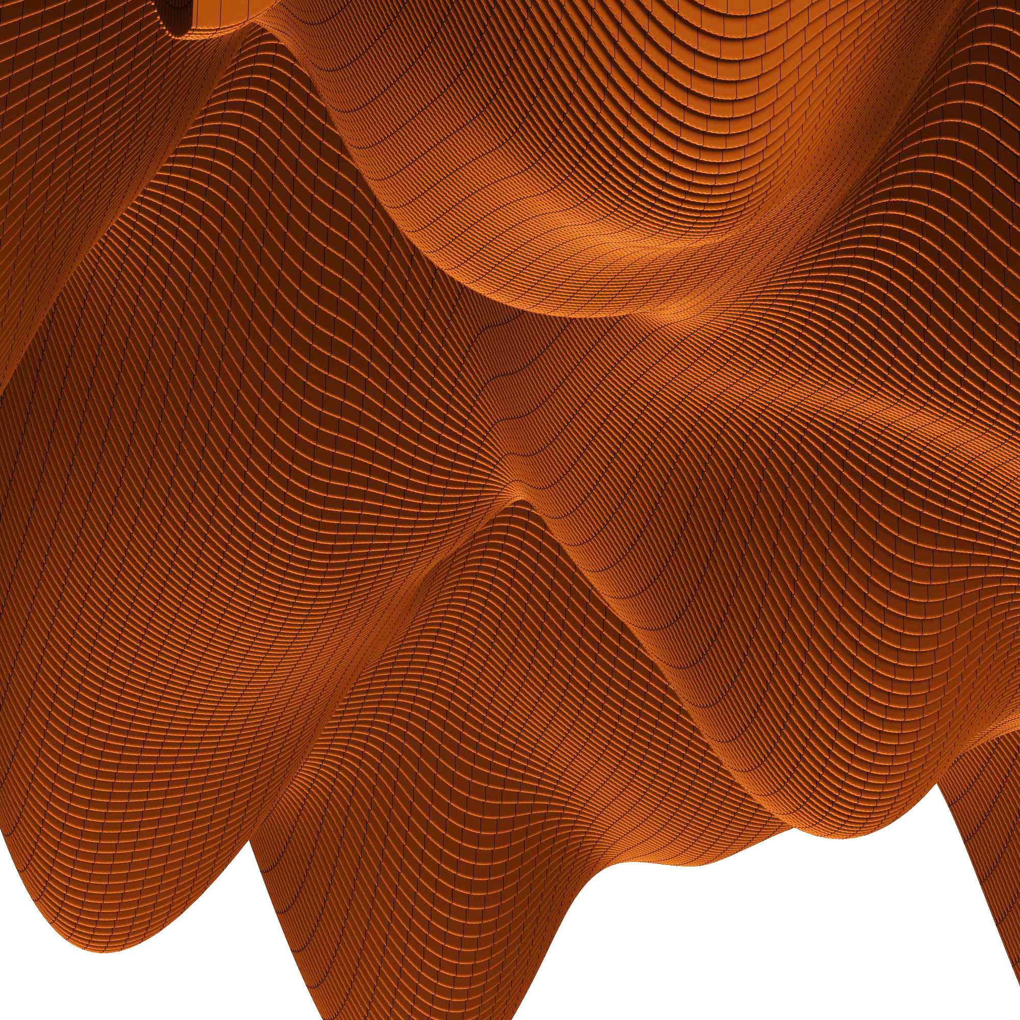 Parametric hall n5 3D model | CGTrader