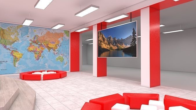 innovation hub 3D model | CGTrader