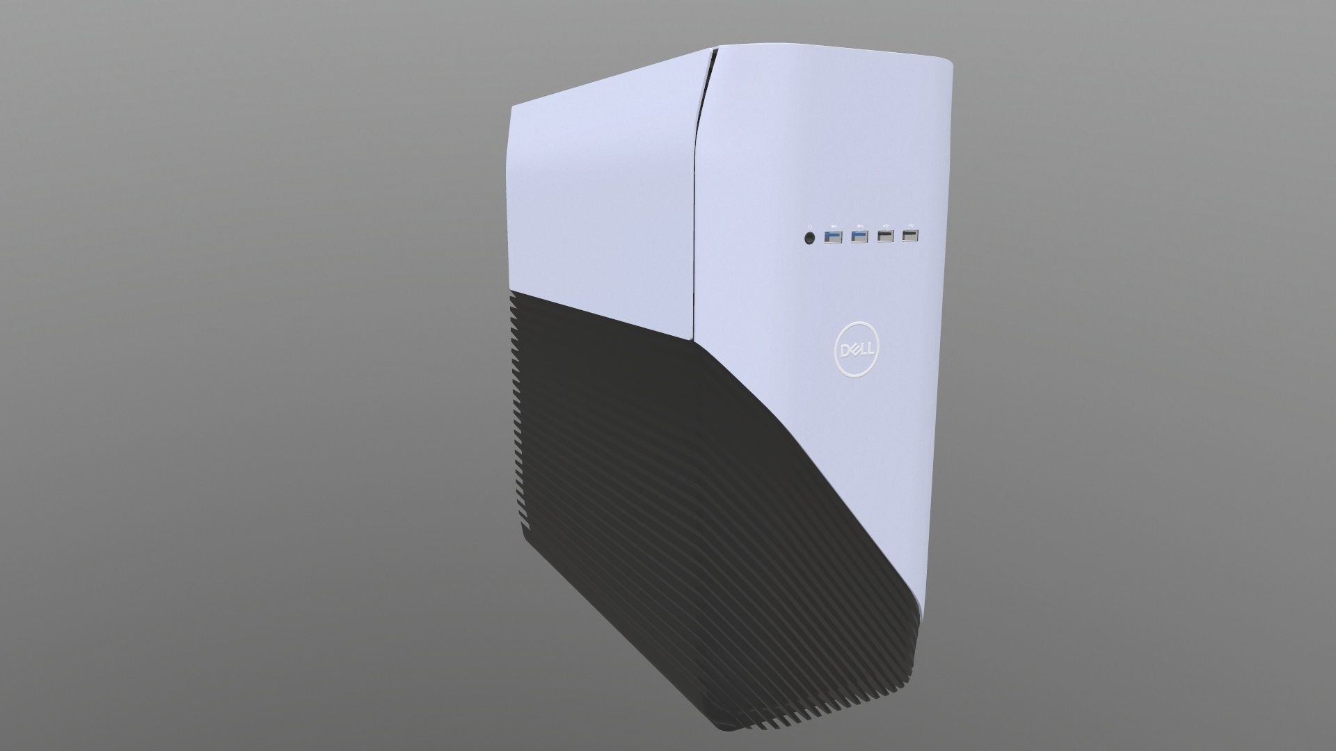 Dell CPU Machine 3D model | CGTrader