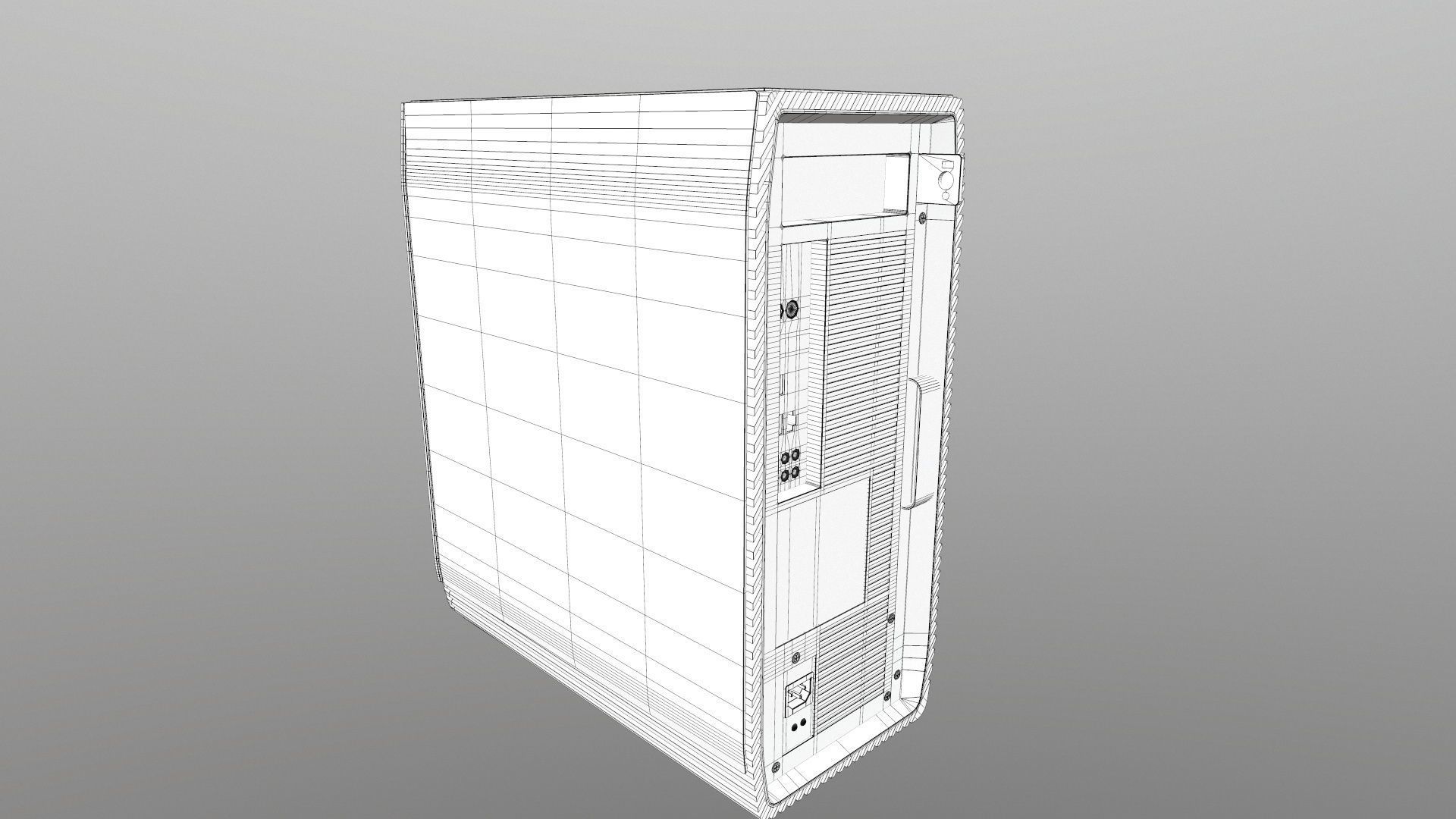 Dell CPU Machine 3D model | CGTrader