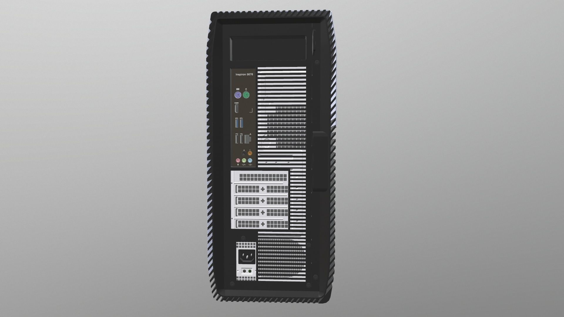 Dell CPU Machine 3D model | CGTrader