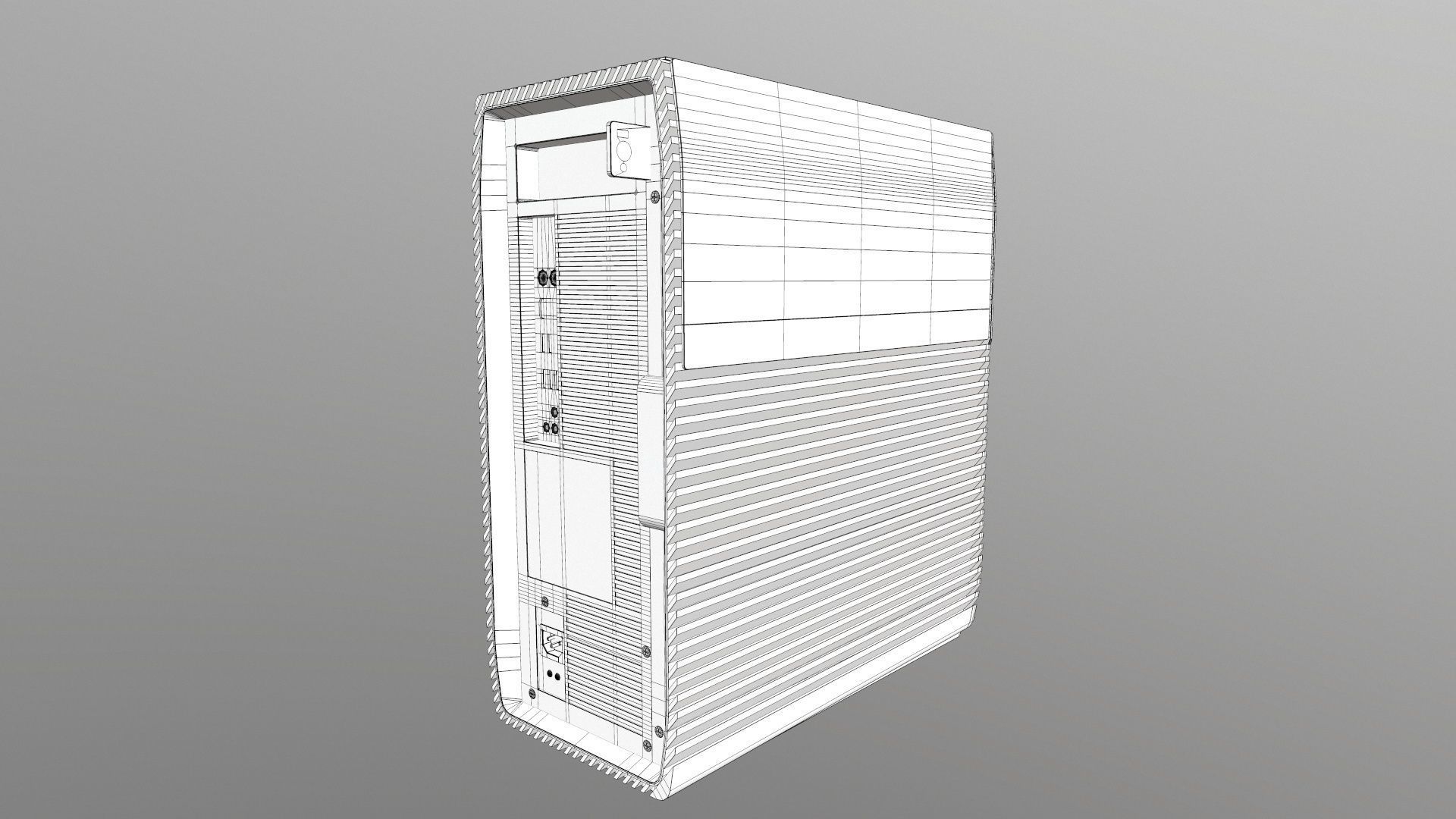 Dell CPU Machine 3D model | CGTrader