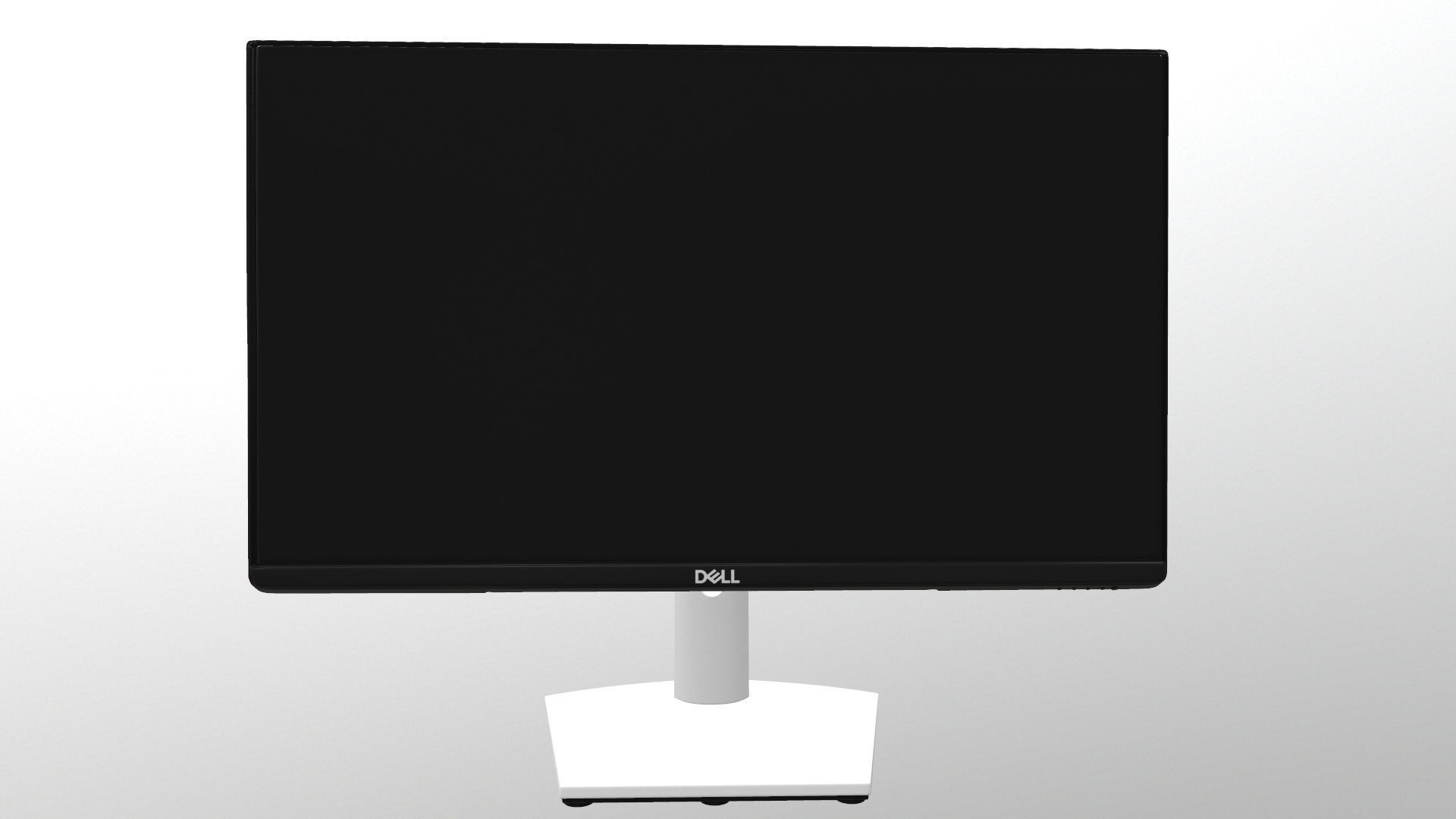 Dell monitor 3D model | CGTrader