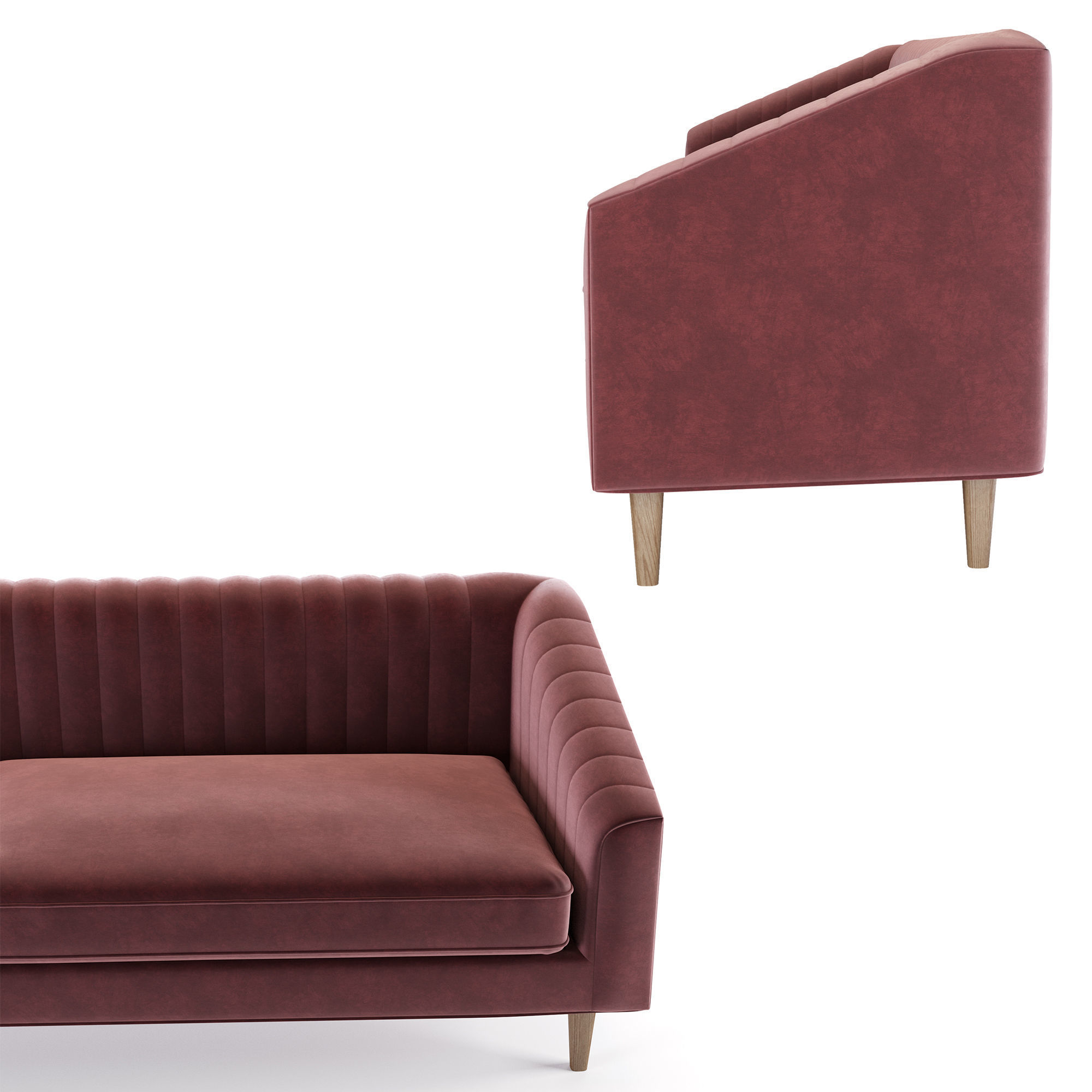 sofa gillian 3D model | CGTrader