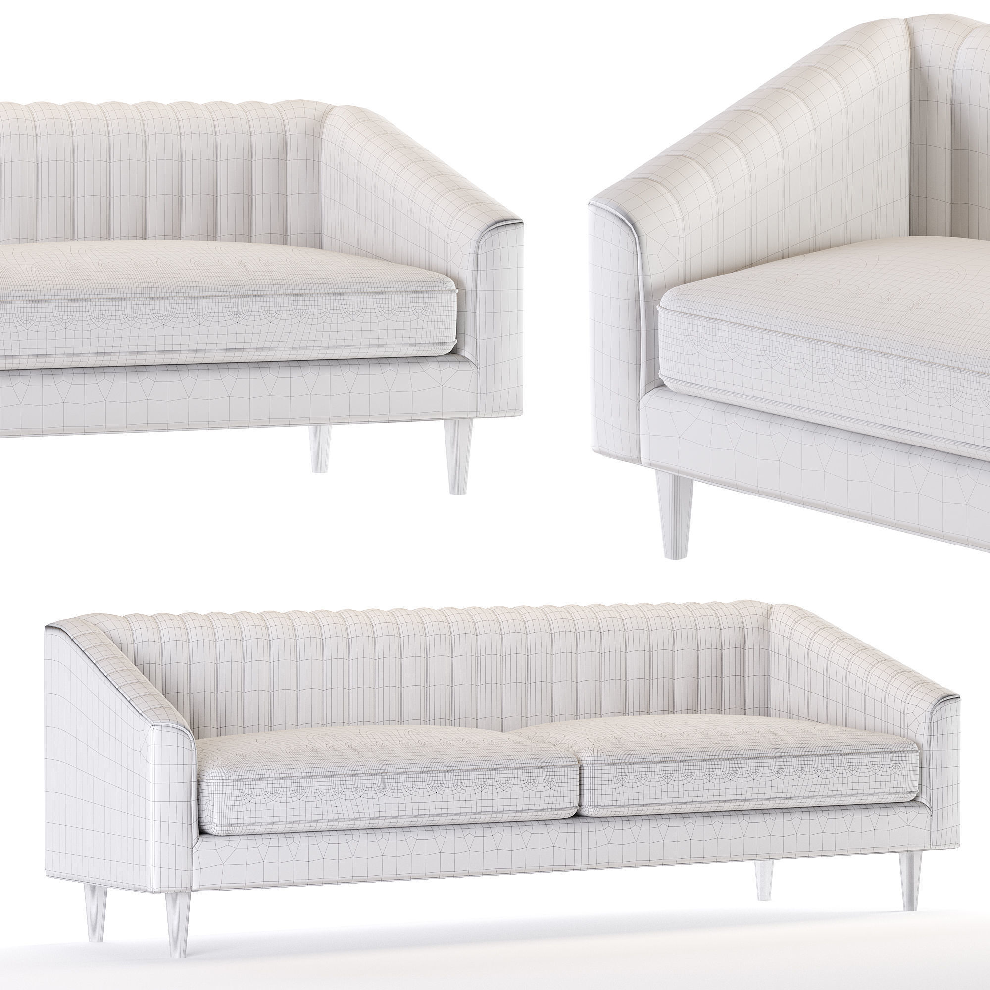 sofa gillian 3D model | CGTrader