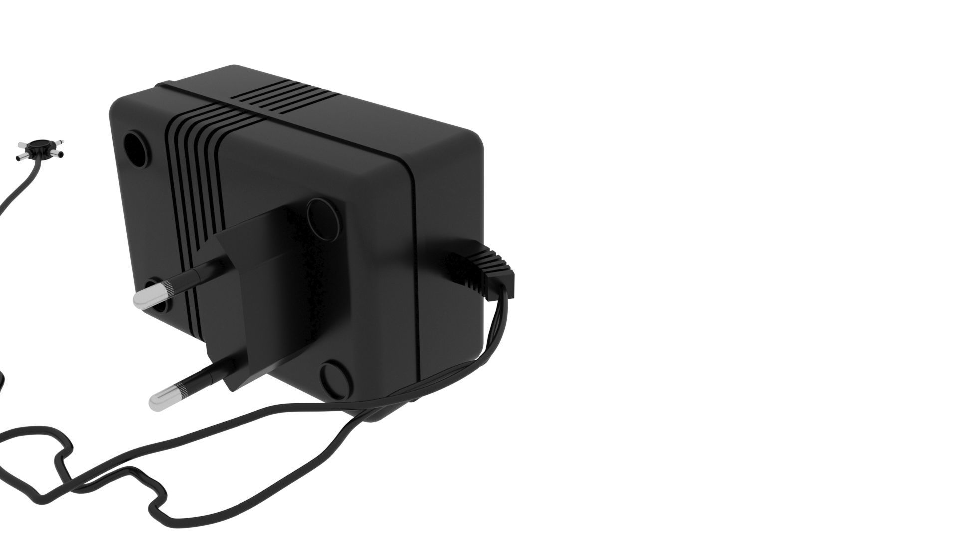 Newstar Ac Dc Power Adapter 3D model | CGTrader