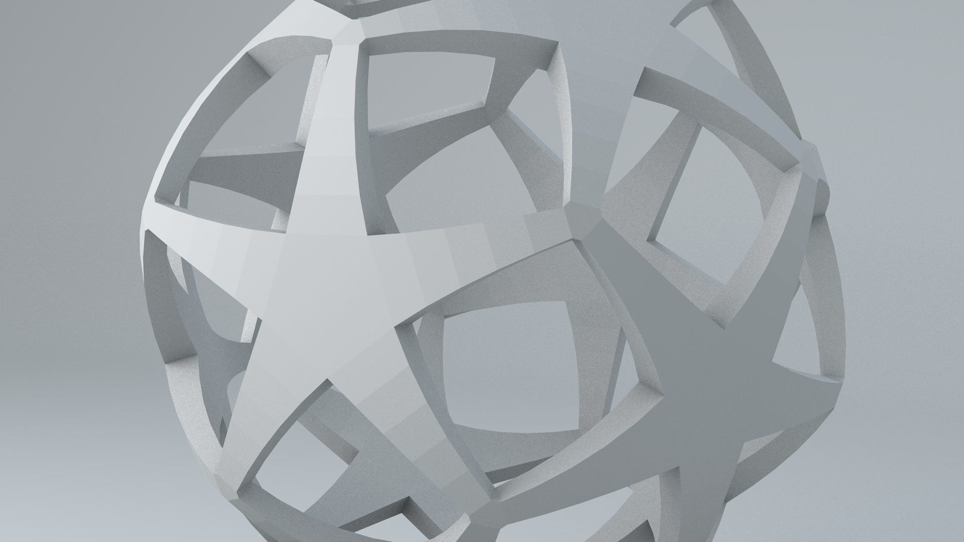 Sci-Fi Shapes Astal 3D model | CGTrader