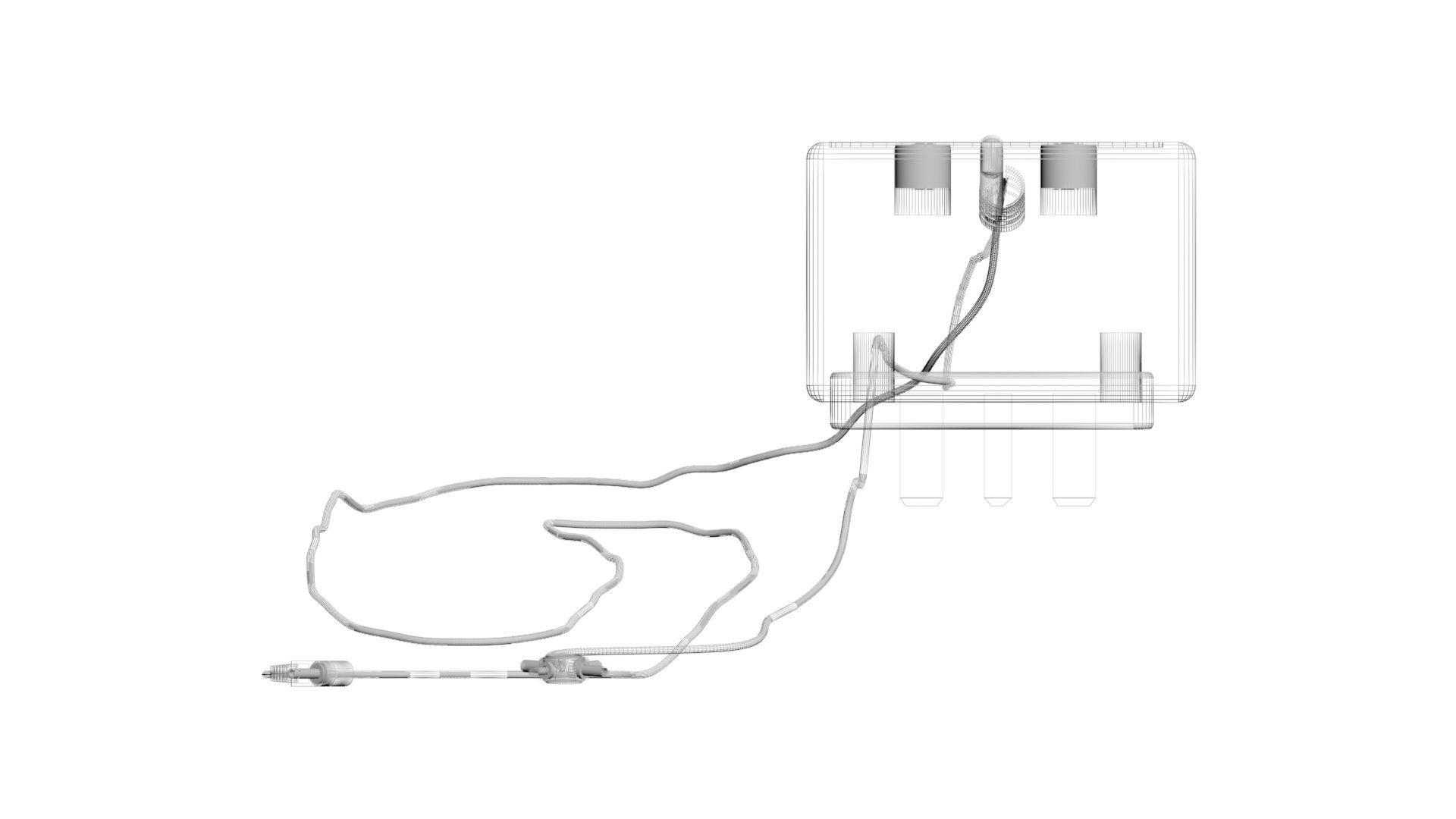 Terminator Ac Dc Power Adapter 3D model | CGTrader