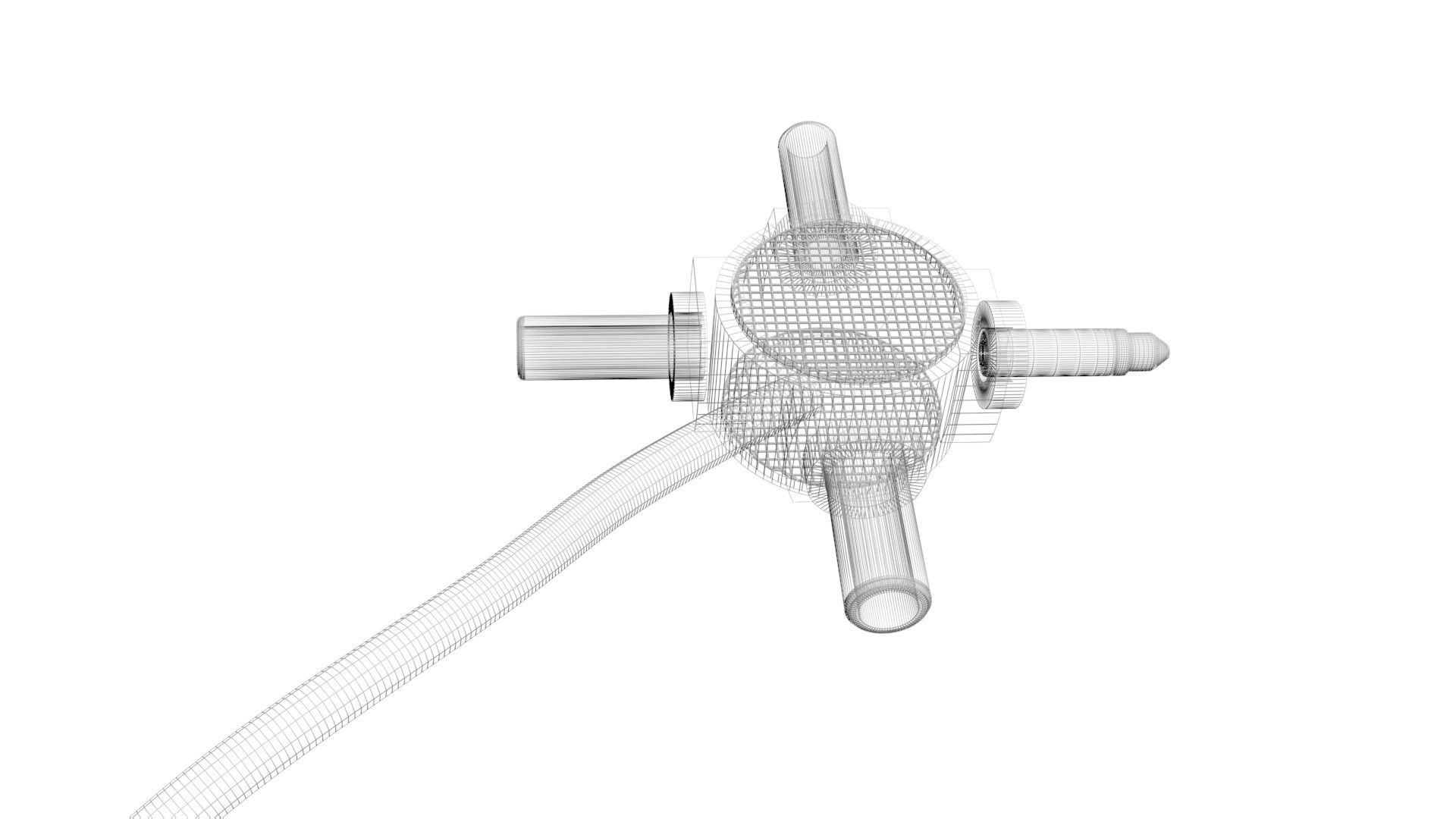 Terminator Ac Dc Power Adapter 3D model | CGTrader