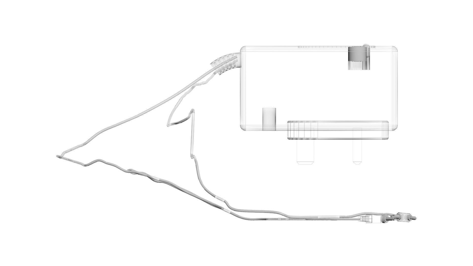 Terminator Ac Dc Power Adapter 3D model | CGTrader