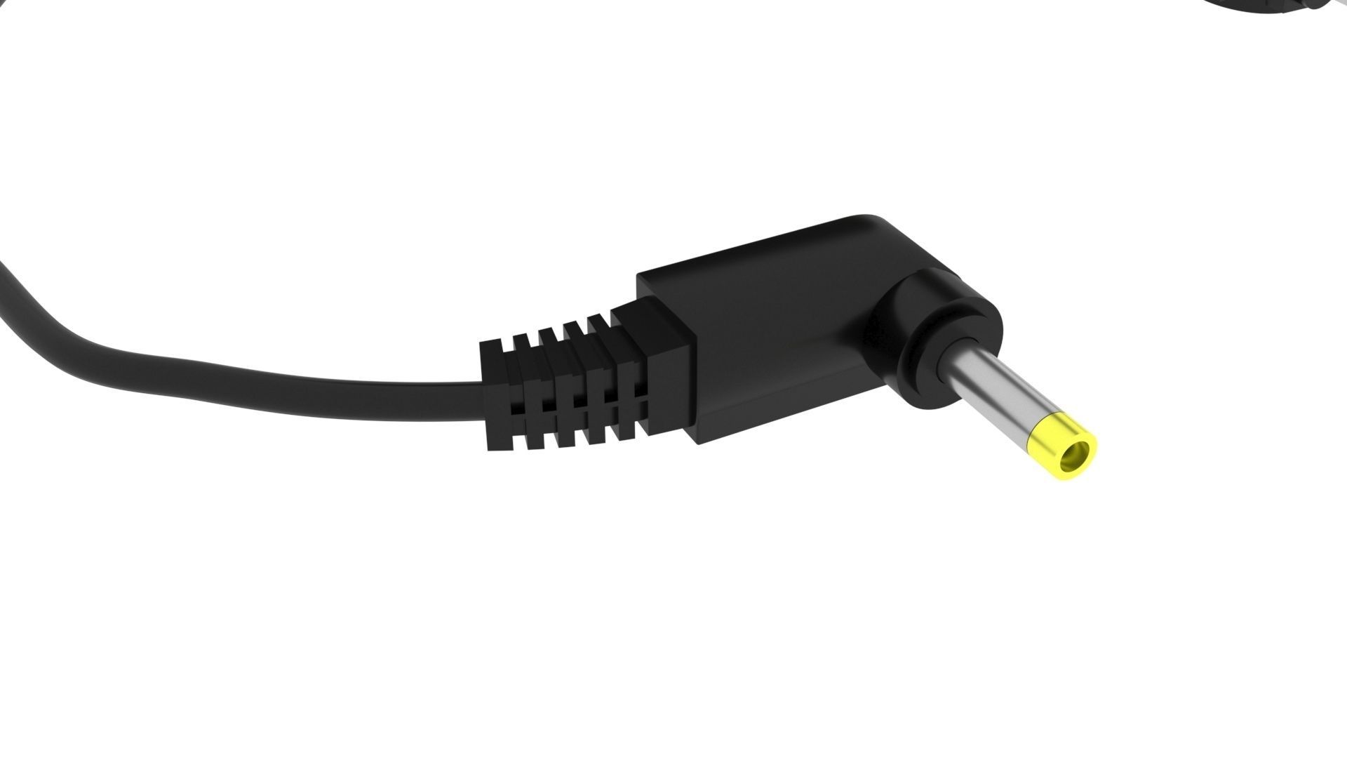 Terminator Ac Dc Power Adapter 3D model | CGTrader