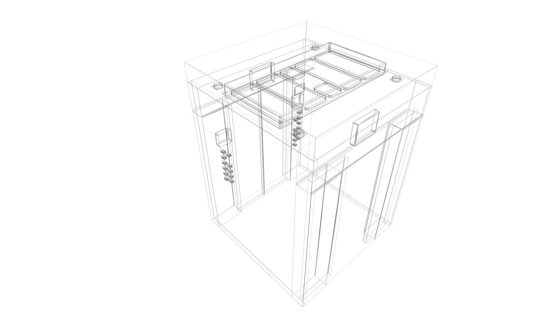 Elevator 3D model | CGTrader