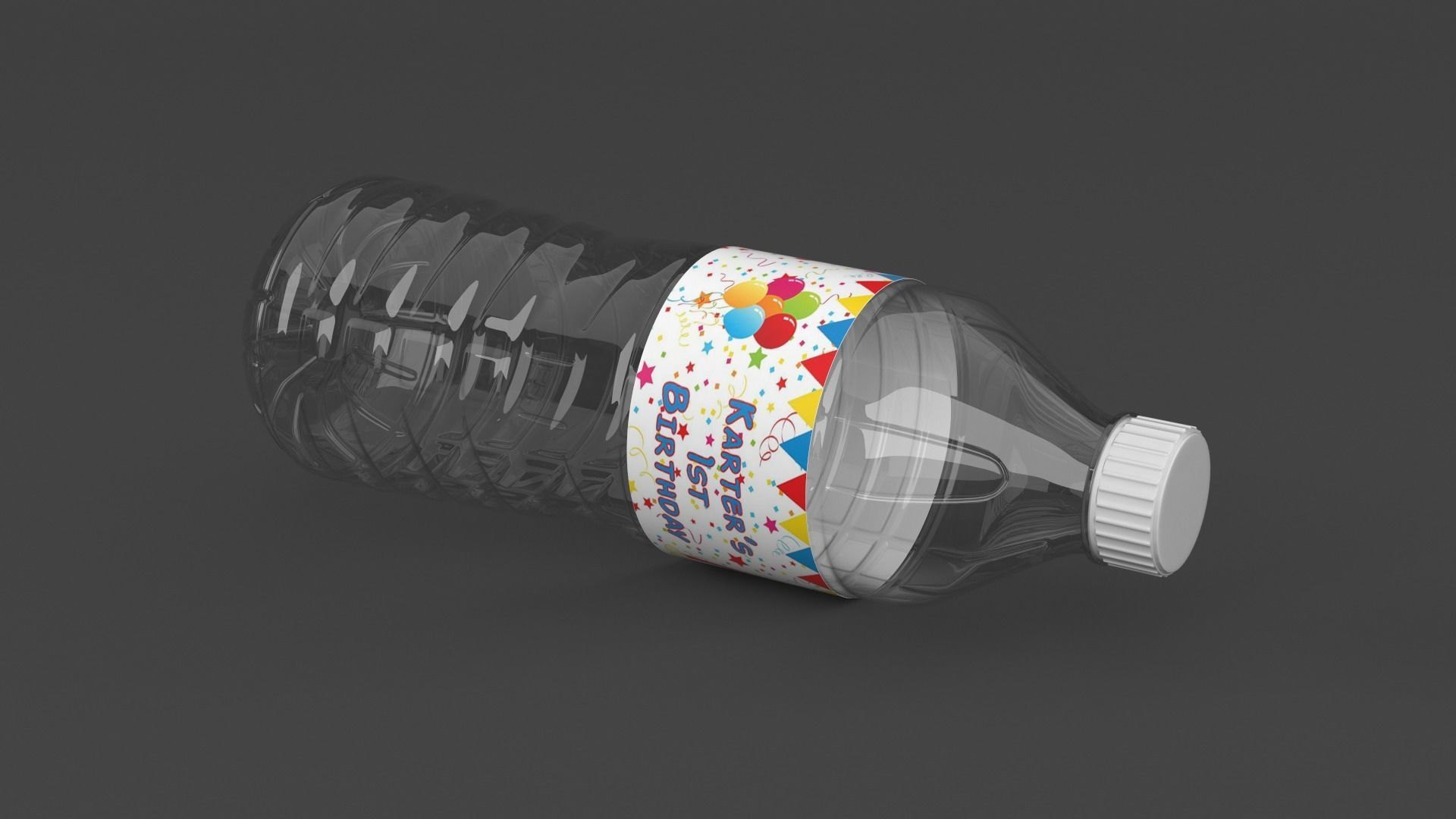 Water Bottle 3D model | CGTrader