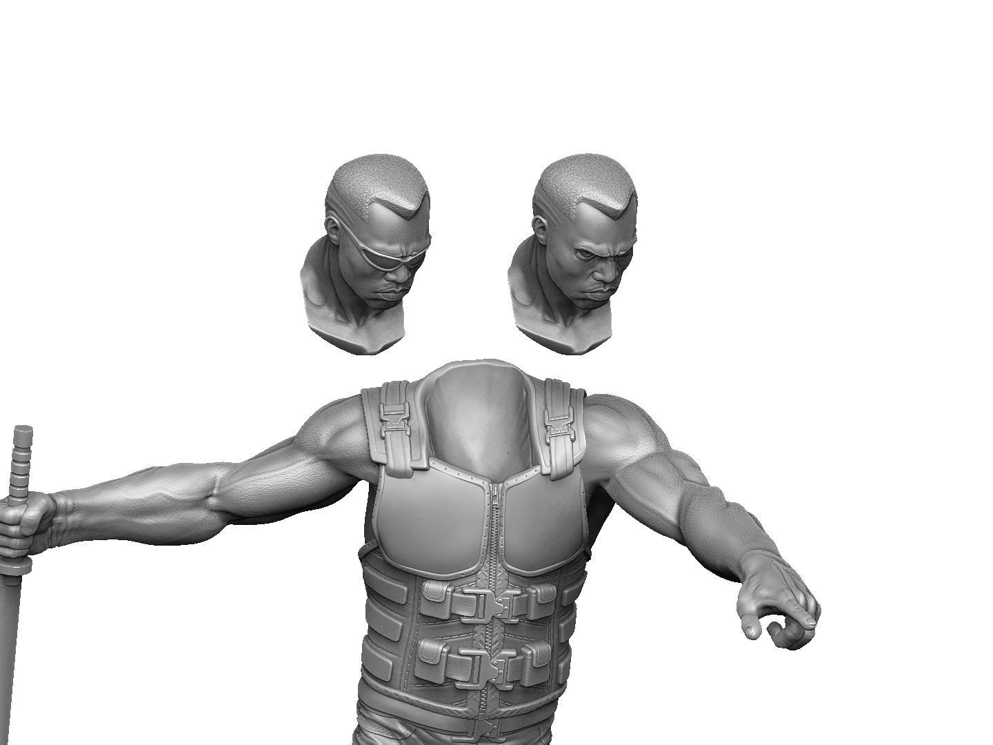 BLADE marvel STL FOR 3D PRINT 3D model 3D printable | CGTrader