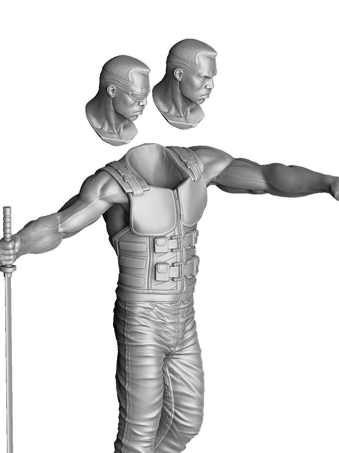 BLADE marvel STL FOR 3D PRINT 3D model 3D printable | CGTrader