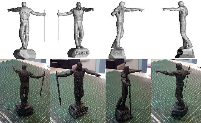 BLADE marvel STL FOR 3D PRINT 3D model 3D printable | CGTrader