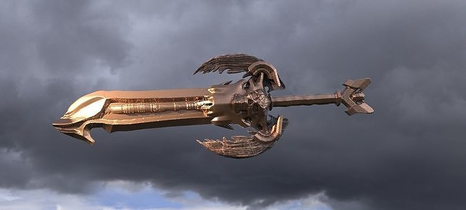 Scull Angel Key 2 3D model | CGTrader