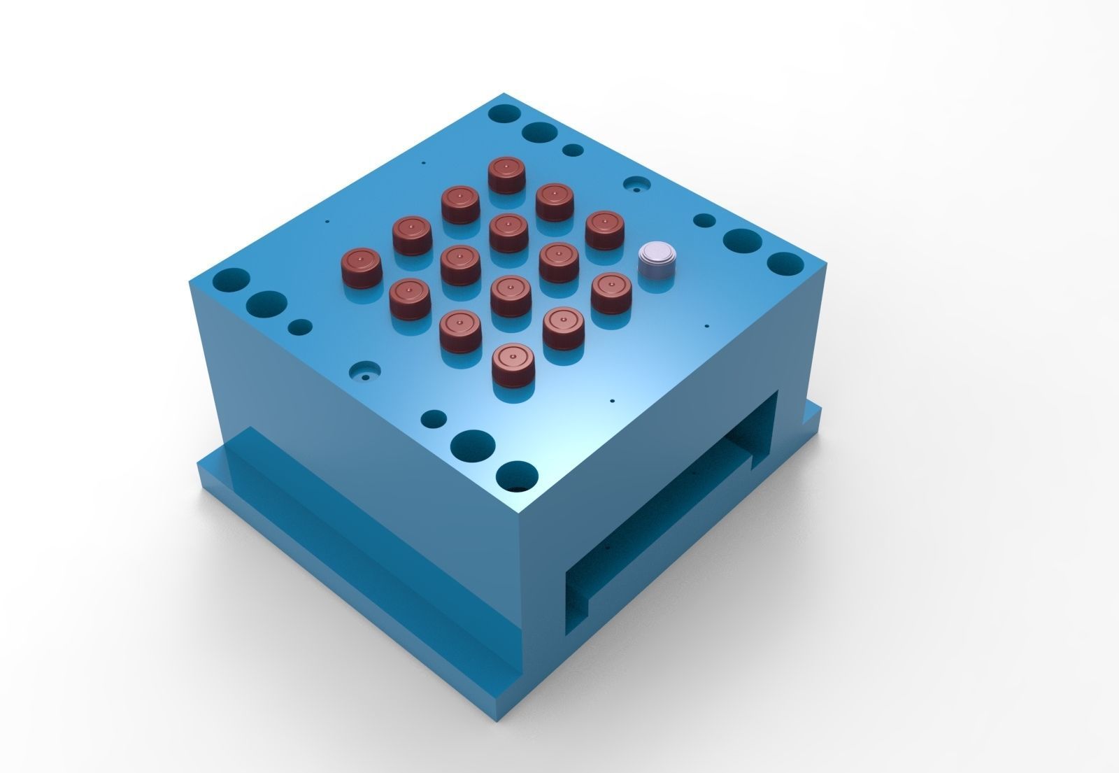 LD CAP DESIGN WITH MOULD DESIGN 3D model 3D printable | CGTrader