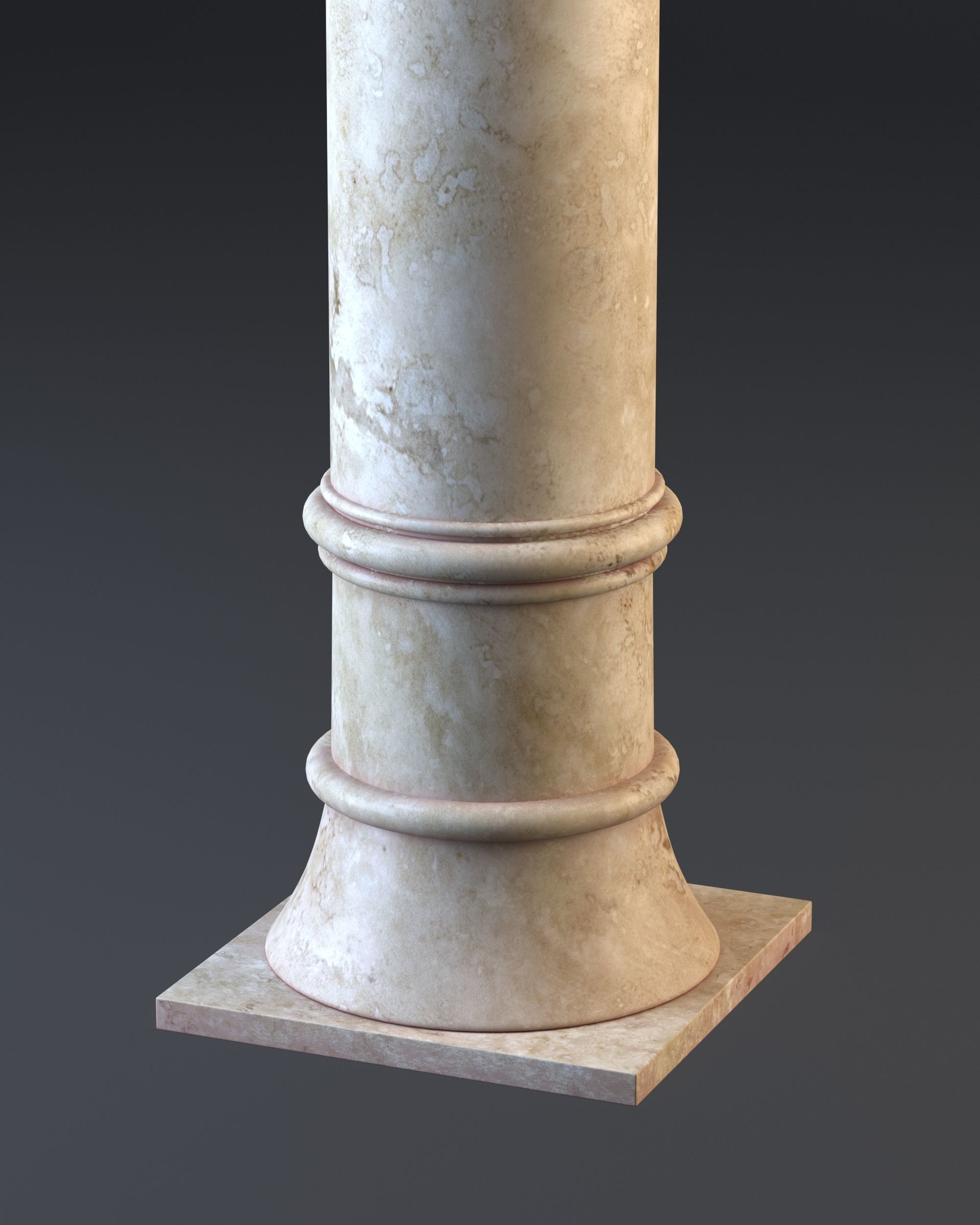 Andalusian Column 3D model | CGTrader