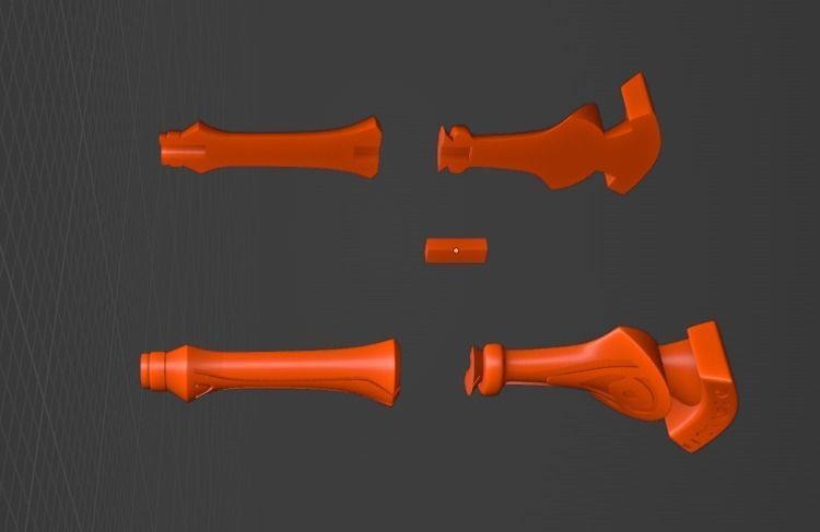Cyno Weapon - Genshin Impact Cosplay - Sliced Print Ready 3D model 3D ...