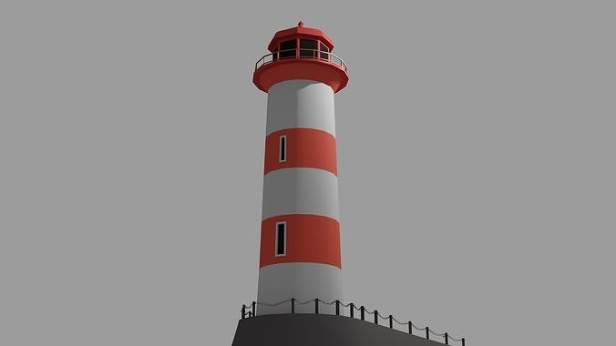 3D model Lighthouse VR / AR / low-poly | CGTrader
