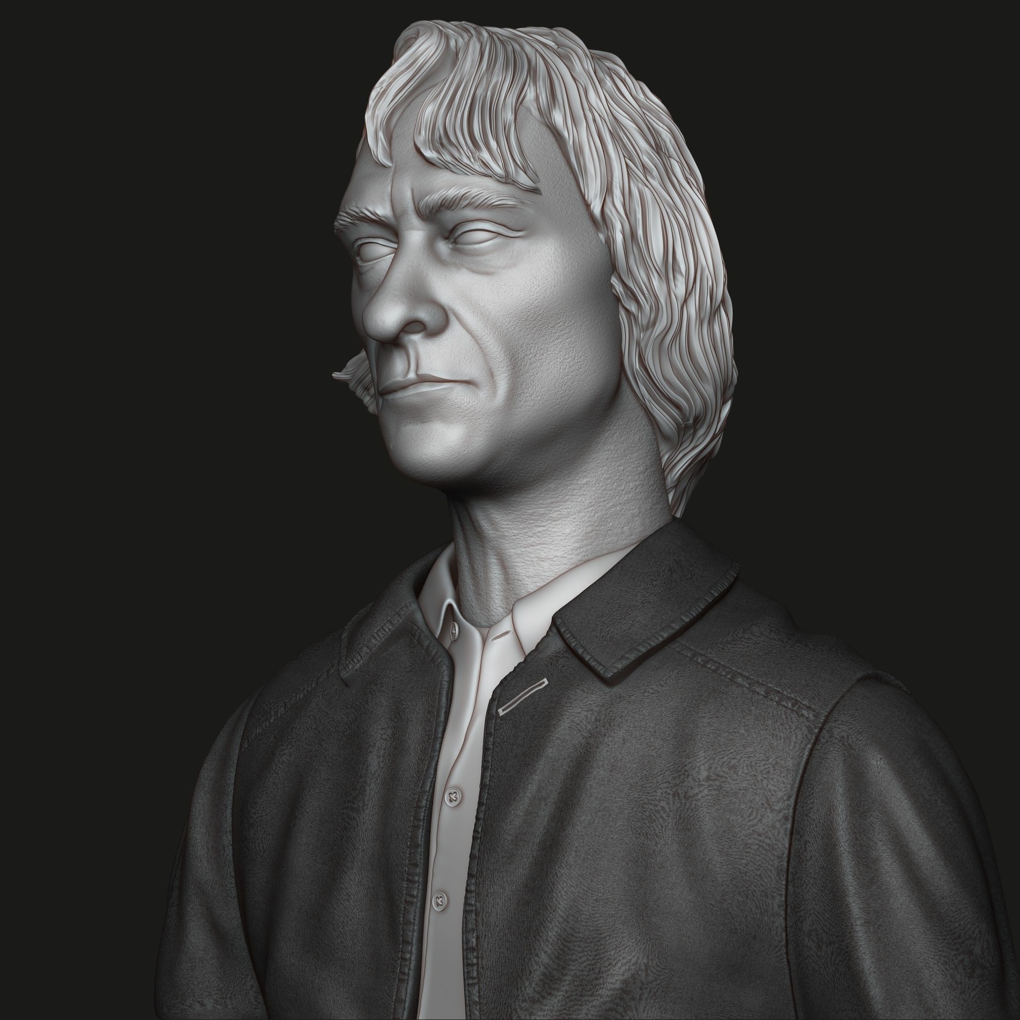 Arthur Fleck Joaquin Phoenix from Joker movie 3D print model 3D model ...