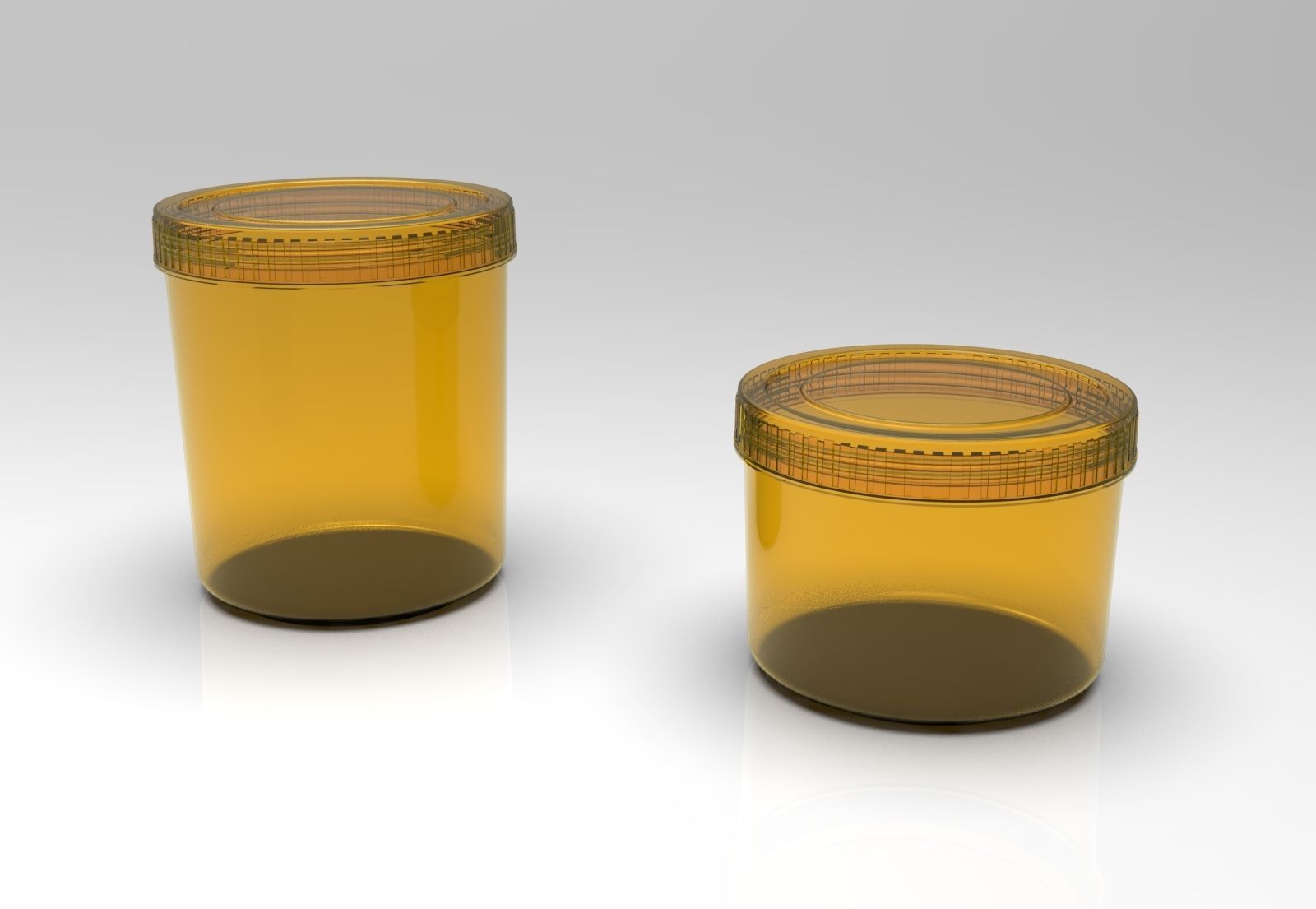 500 ML JAR OR 250 ML JAR 3D model 3D printable | CGTrader