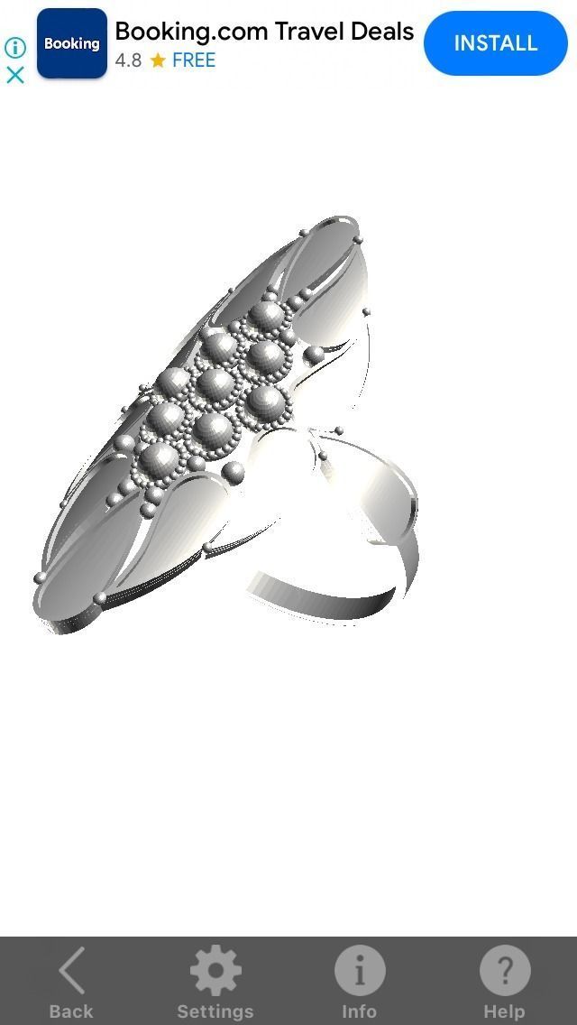 Plain ring 3D model | CGTrader