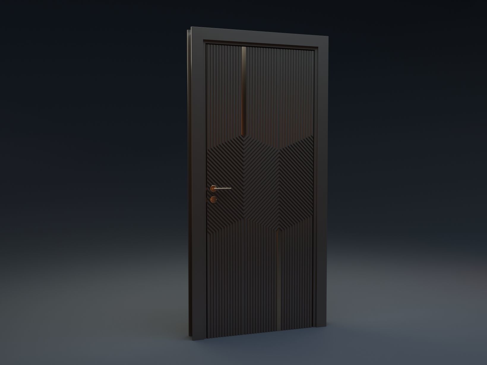 doors wooden door 3D model | CGTrader
