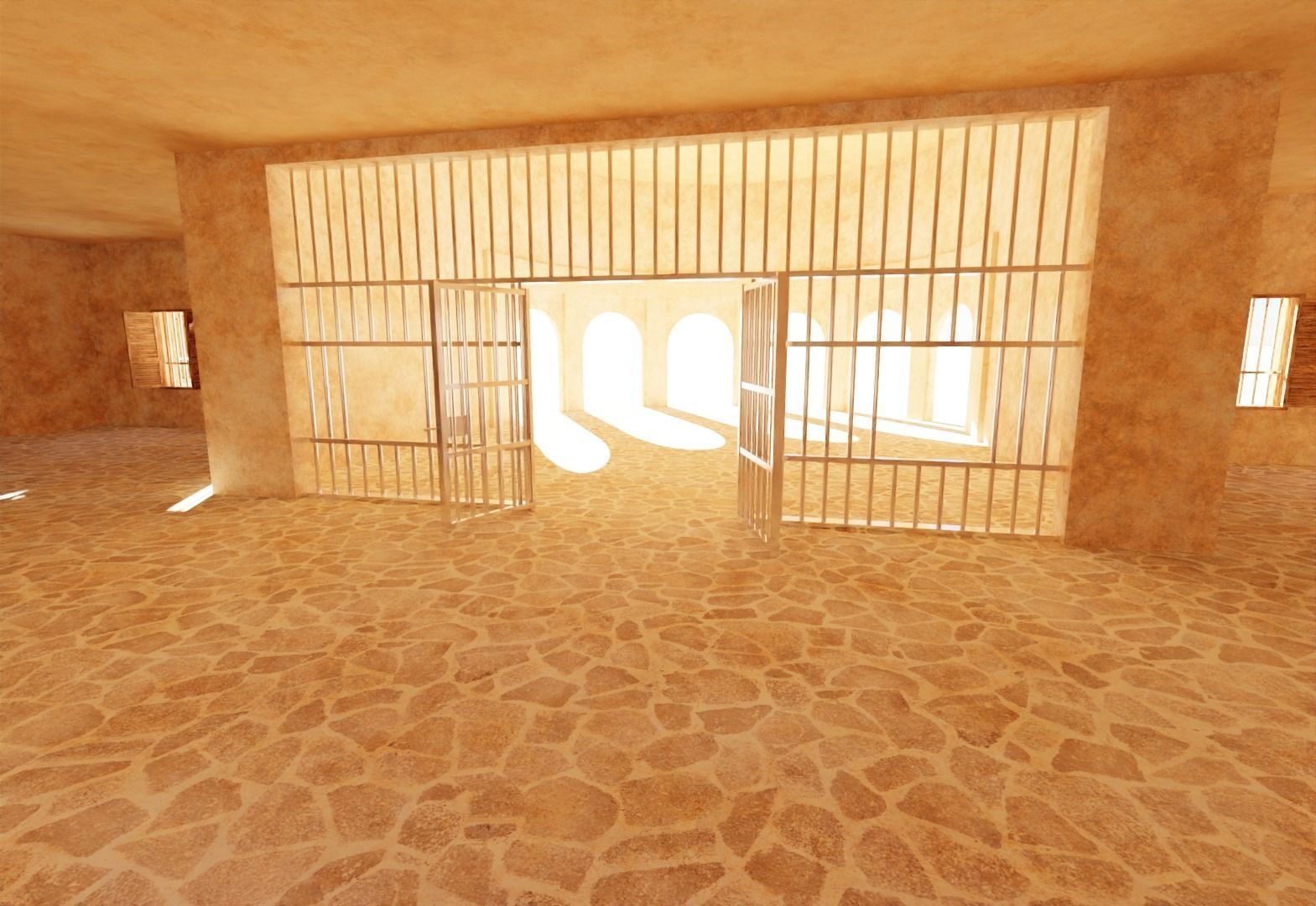 ancient prison 3D model | CGTrader