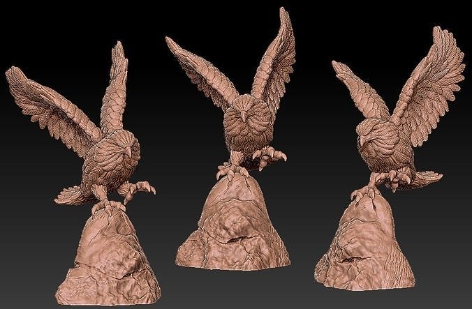 Eagle 3D model 3D printable | CGTrader
