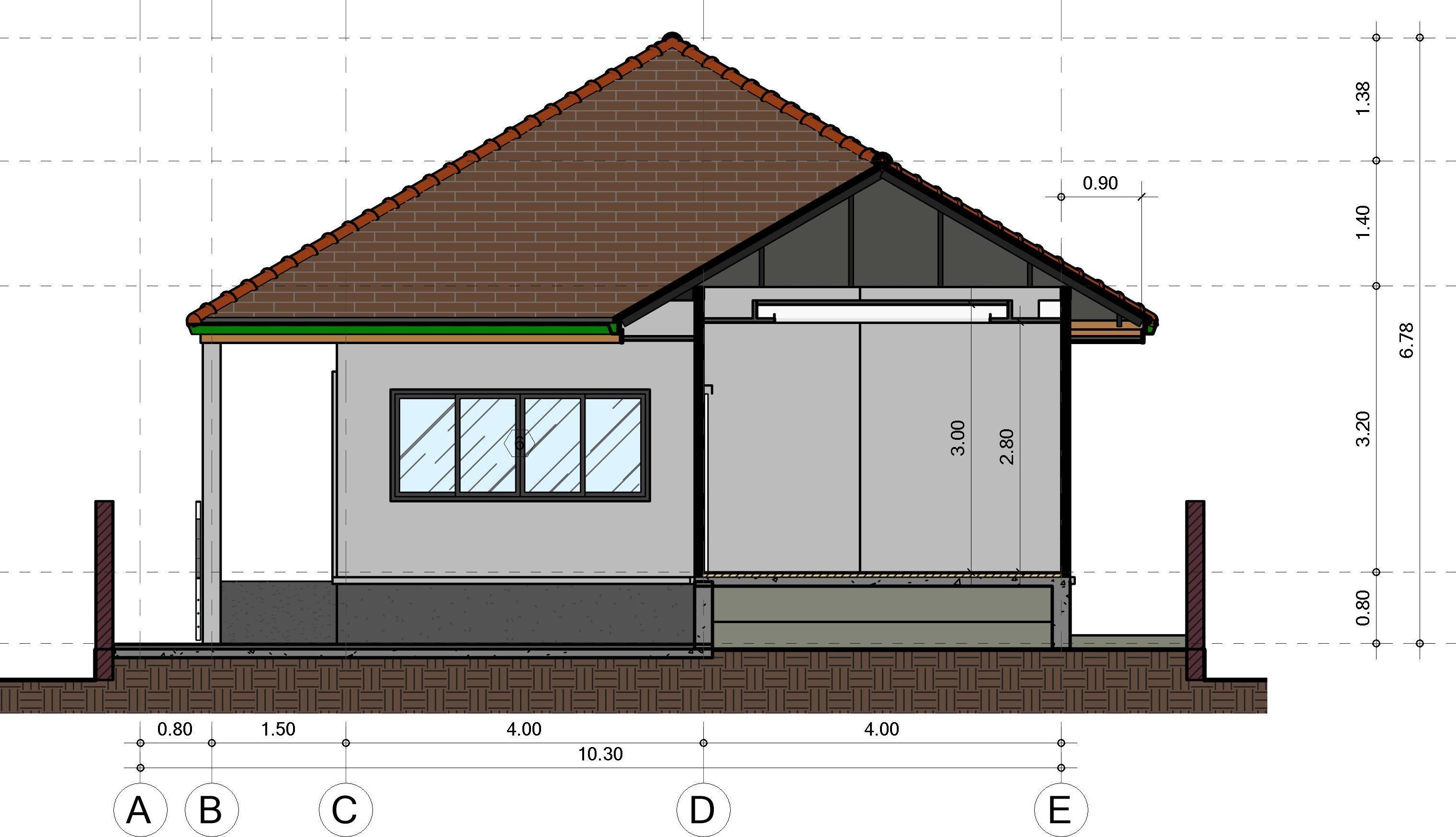 Small house by REVIT 3D model | CGTrader