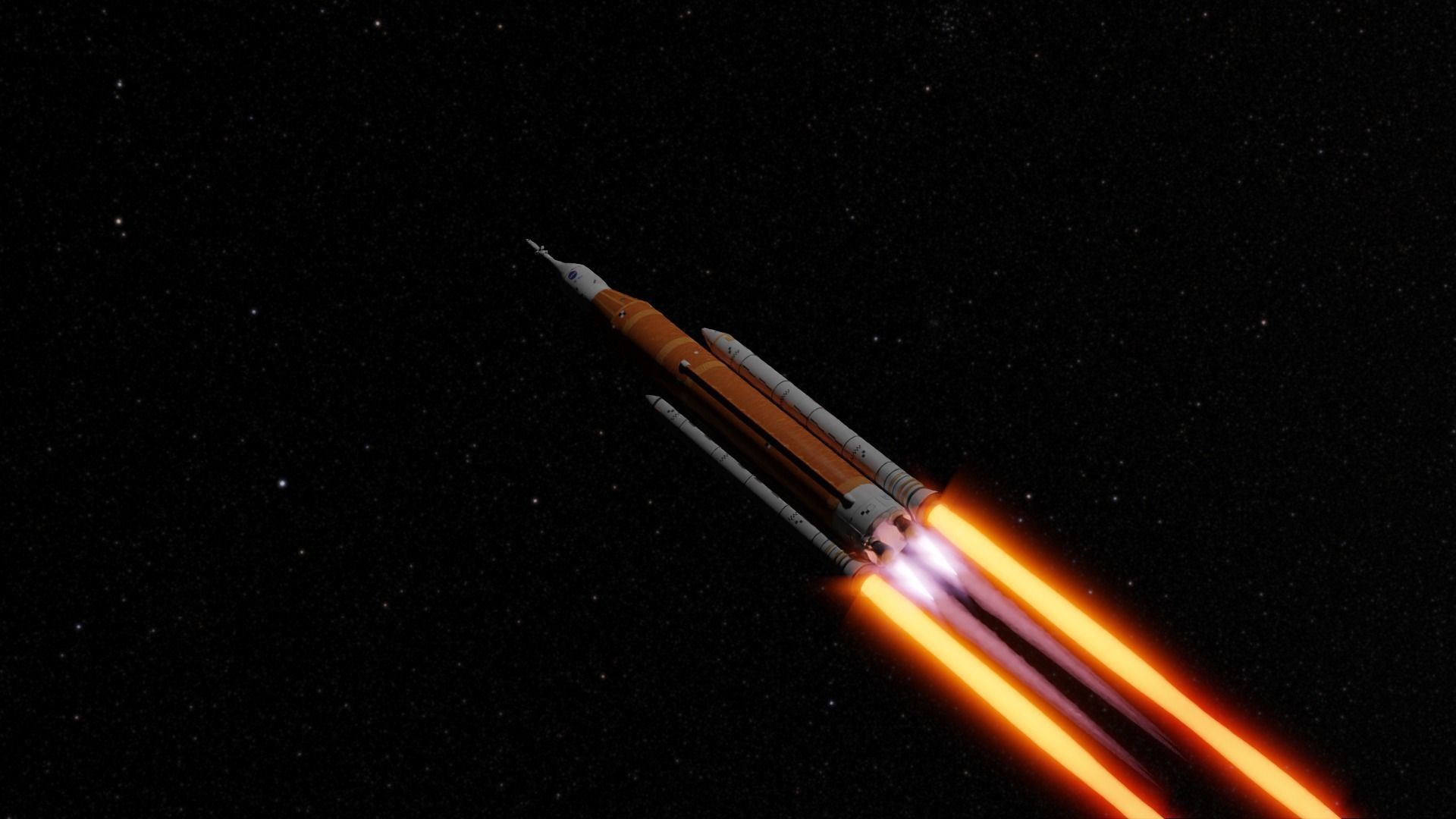 Artemis Rocket Family - SLS Block 1 and 1B 3D model | CGTrader