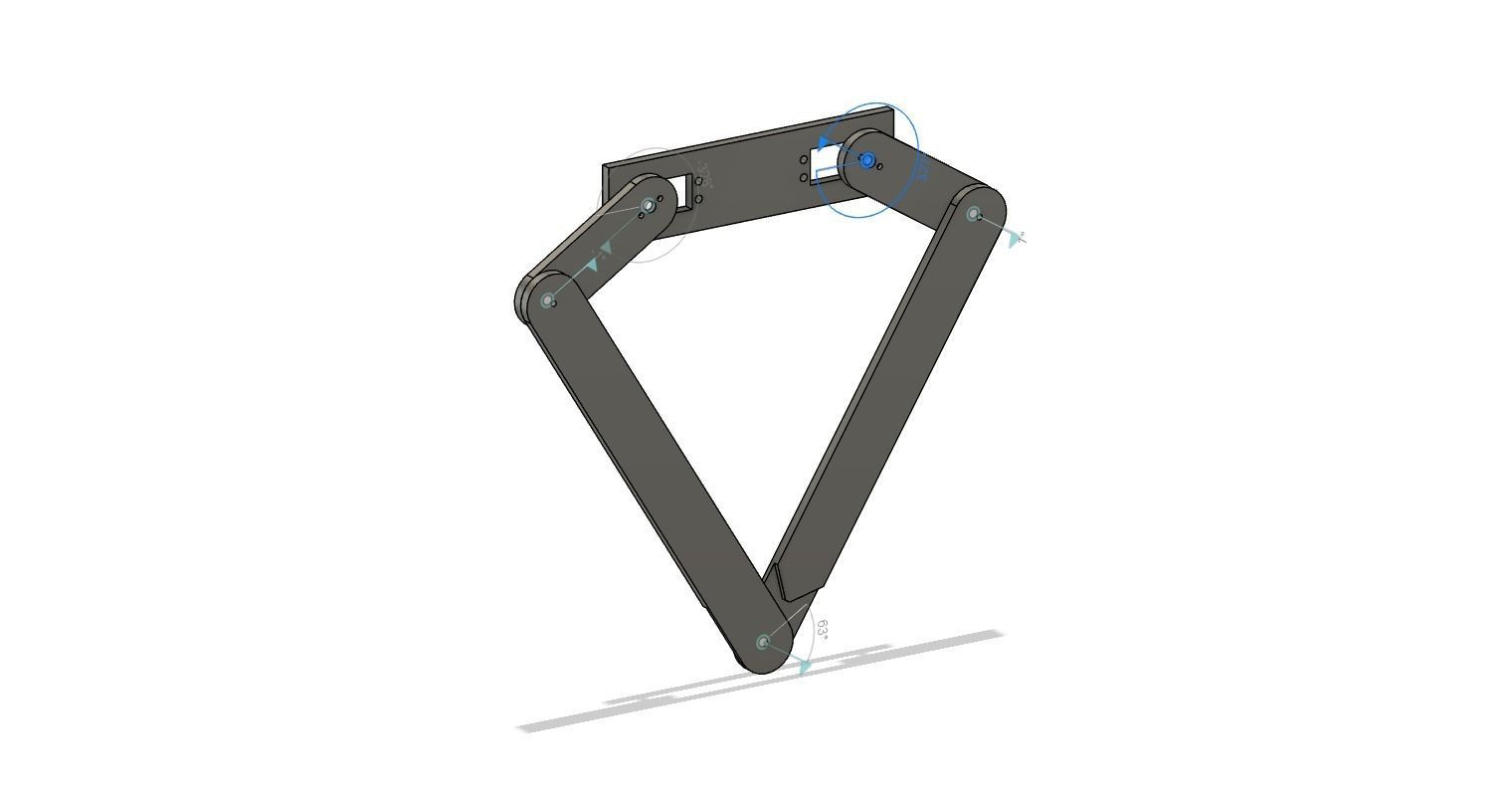 2 Axis Delta Robot 3D model 3D printable | CGTrader