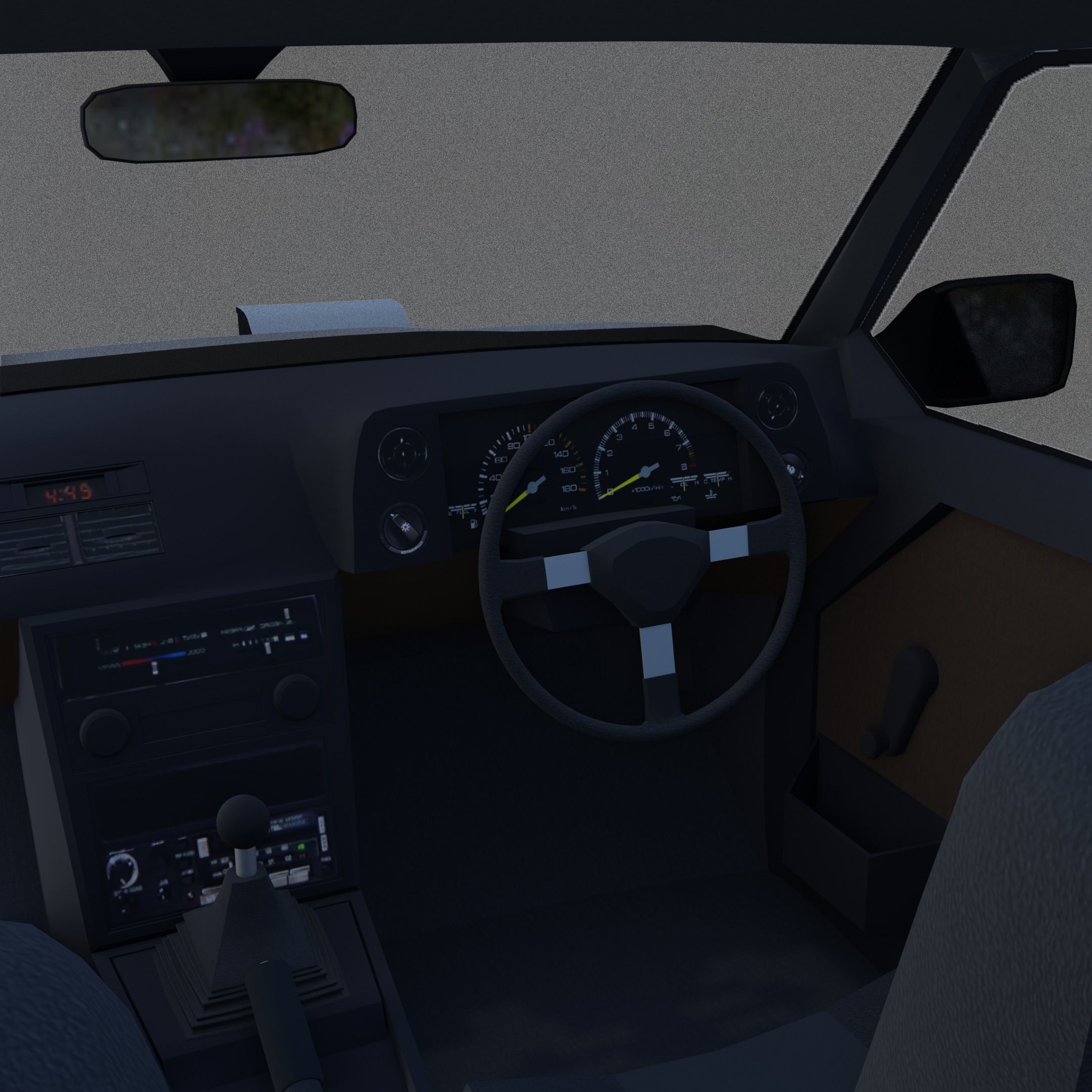3D model TOYOTA AE86 Trueno VR / AR / low-poly | CGTrader