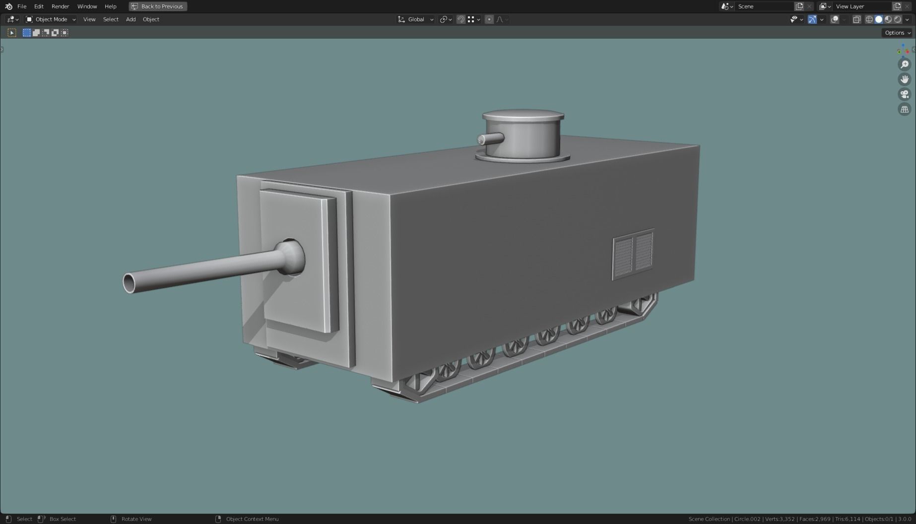 Mendeleev Tank Base Mesh free VR / AR / low-poly 3D model | CGTrader