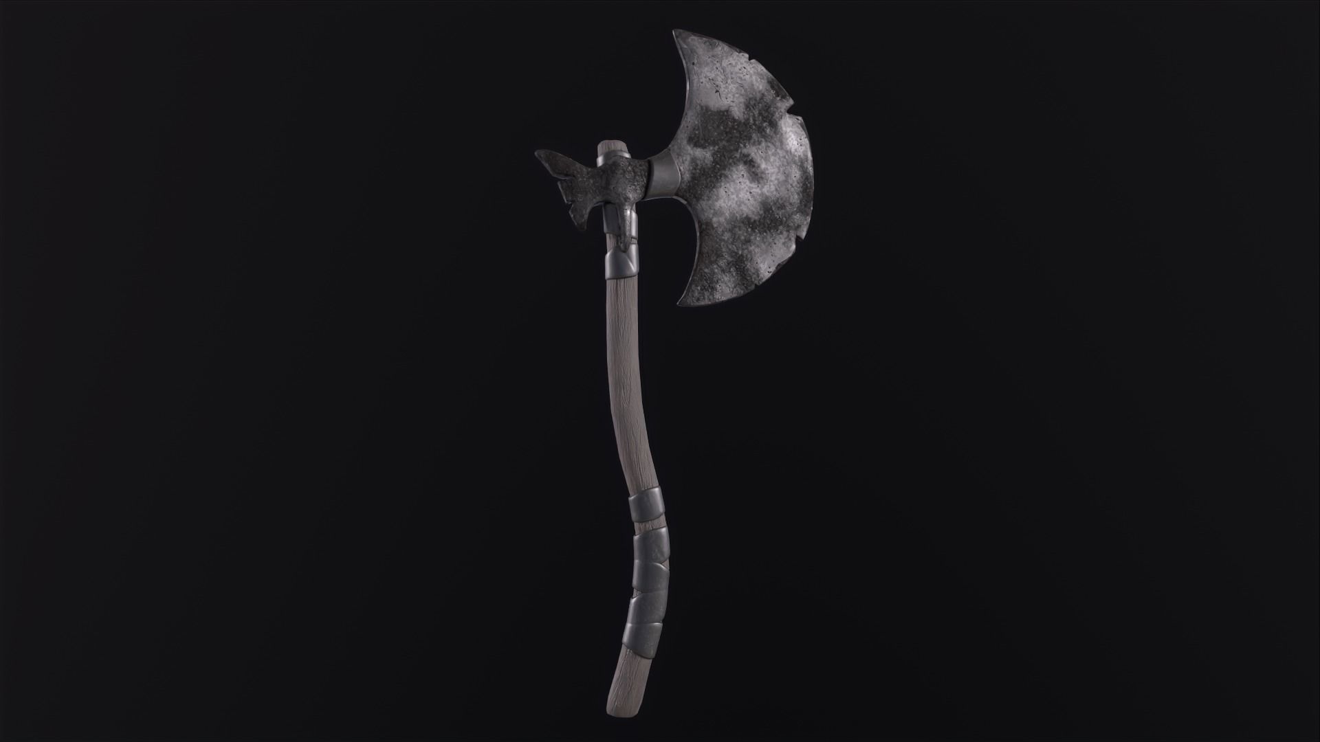 3D model Medieval Axe VR / AR / low-poly | CGTrader