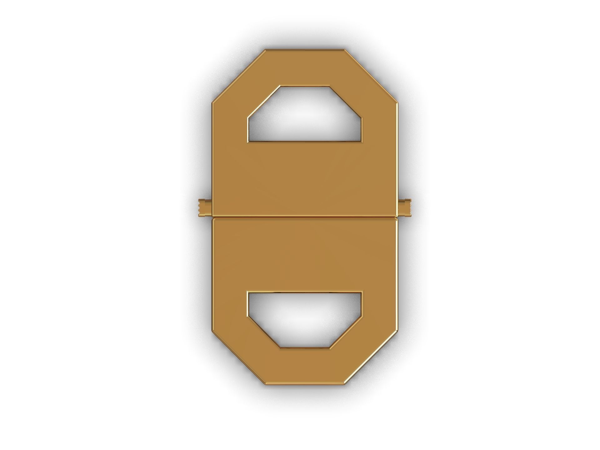 2 Box clasp 3D print model 3D model 3D printable | CGTrader