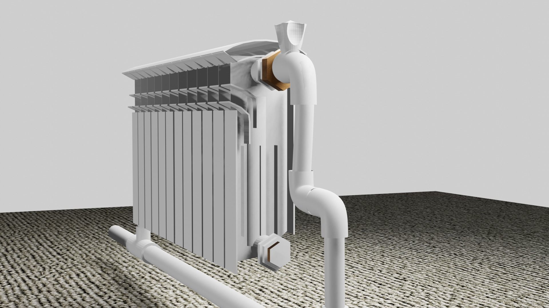 3D model steam heating VR / AR / low-poly | CGTrader