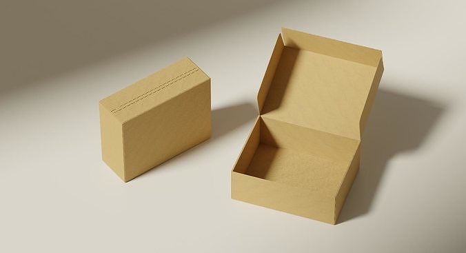 the airplane box in open type and close type free 3D model | CGTrader