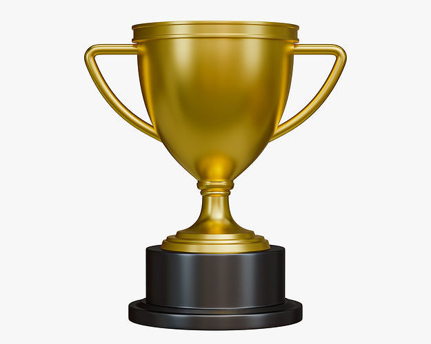 Trophy cup 3D model | CGTrader